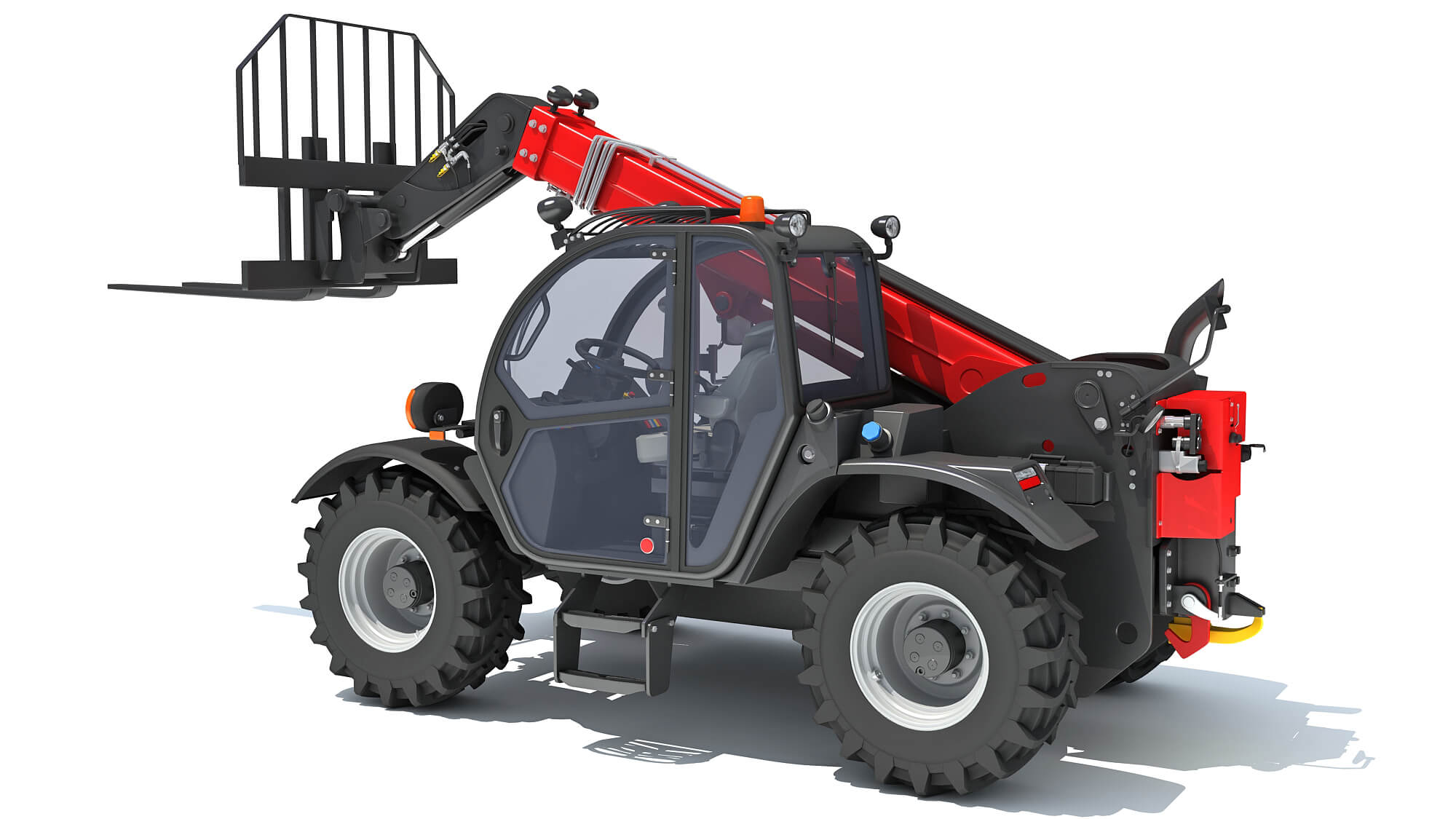 Telescopic Telehandler Forklift - 3D Model by 3D Horse