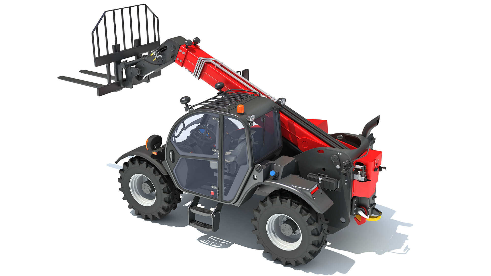 Telescopic Telehandler Forklift - 3D Model by 3D Horse