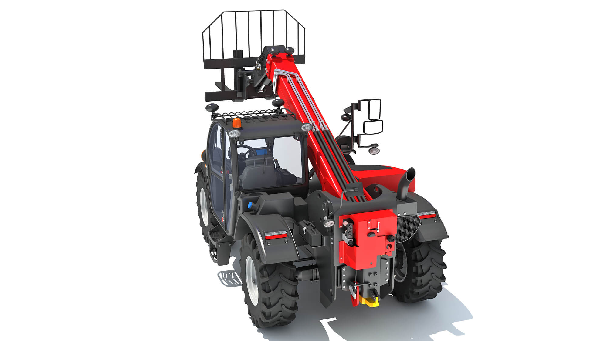 Telescopic Telehandler Forklift - 3D Model by 3D Horse