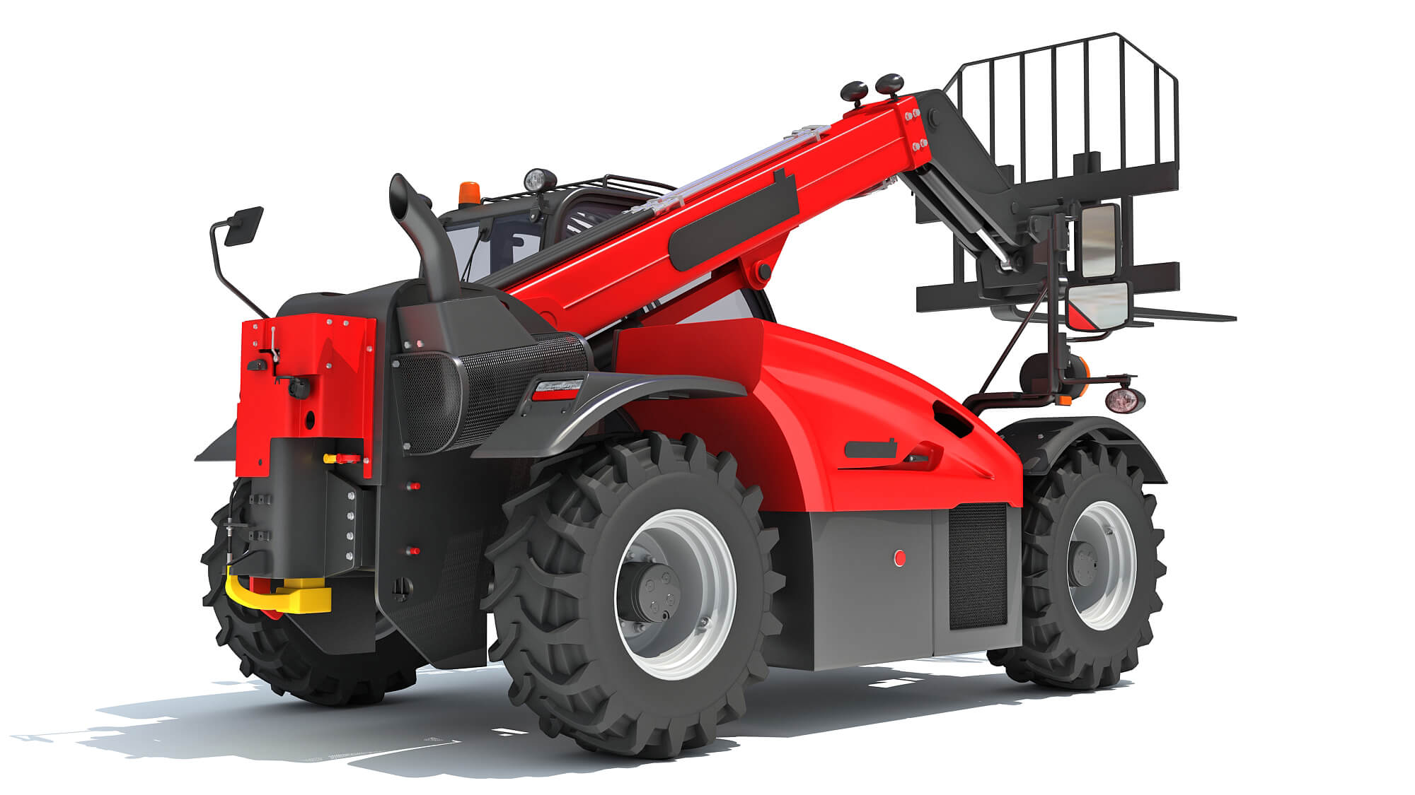 Telescopic Telehandler Forklift - 3D Model by 3D Horse