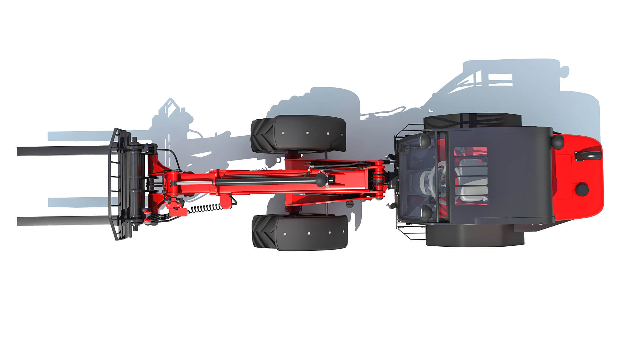 Telescopic Telehandler - 3D Model by 3D Horse