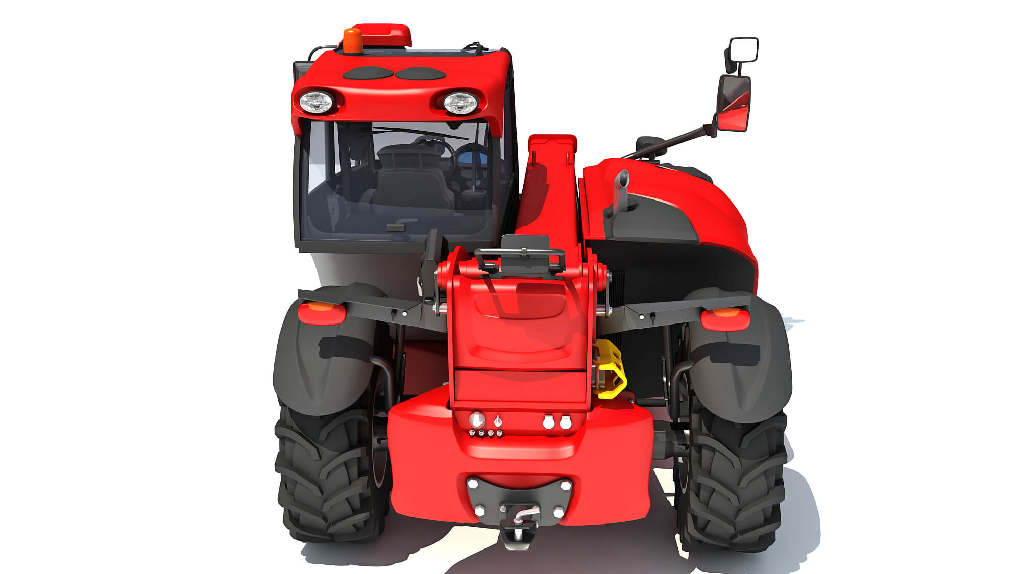 Telescopic Terrain Telehandler - 3D Model by 3D Horse