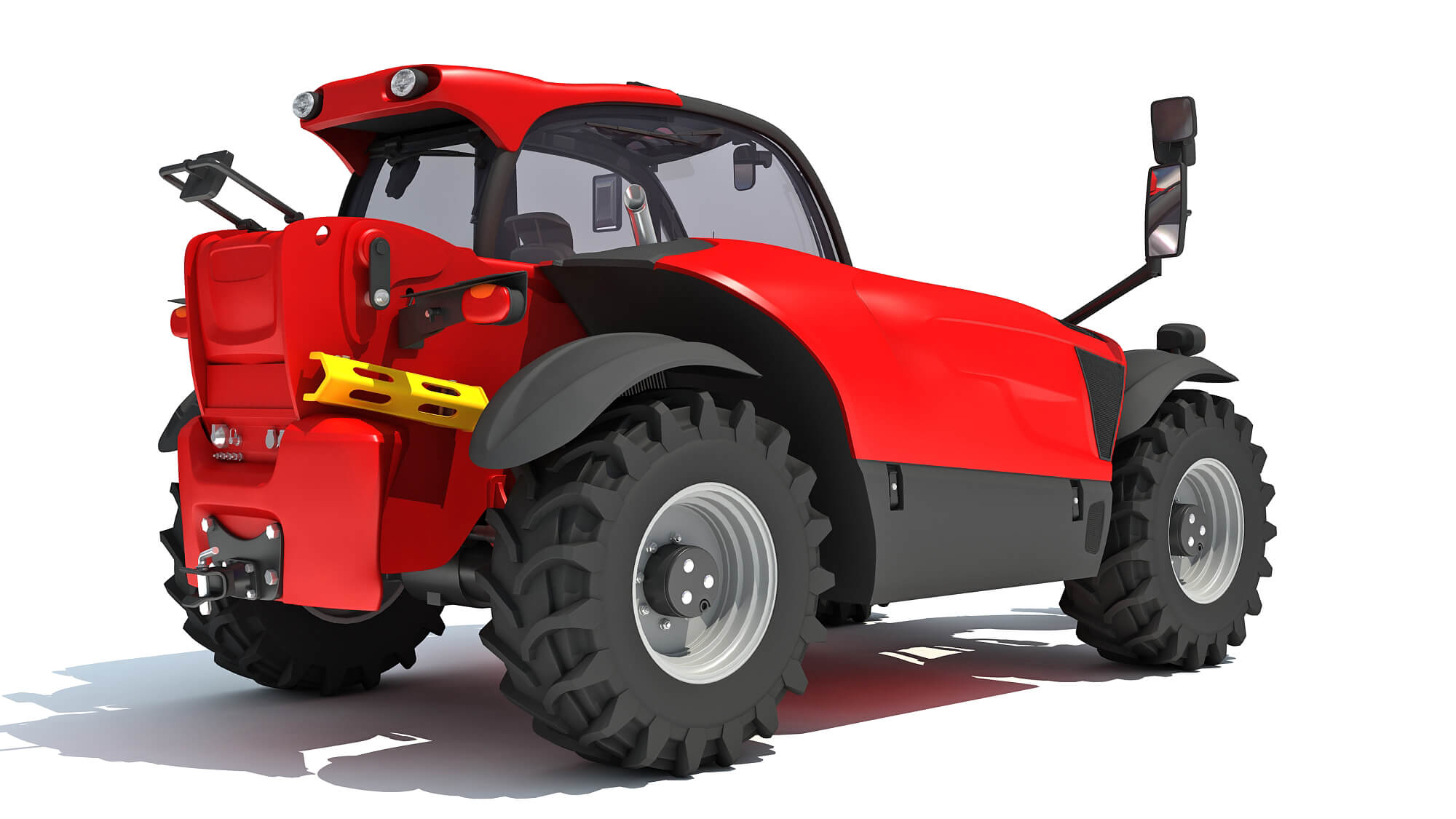 Telescopic Terrain Telehandler - 3D Model by 3D Horse