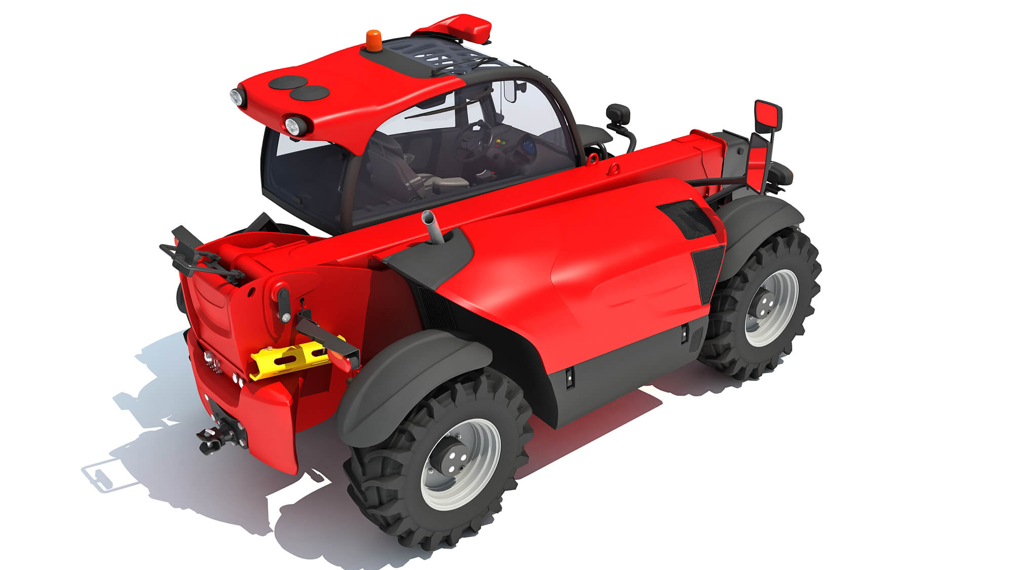 Telescopic Terrain Telehandler - 3D Model by 3D Horse