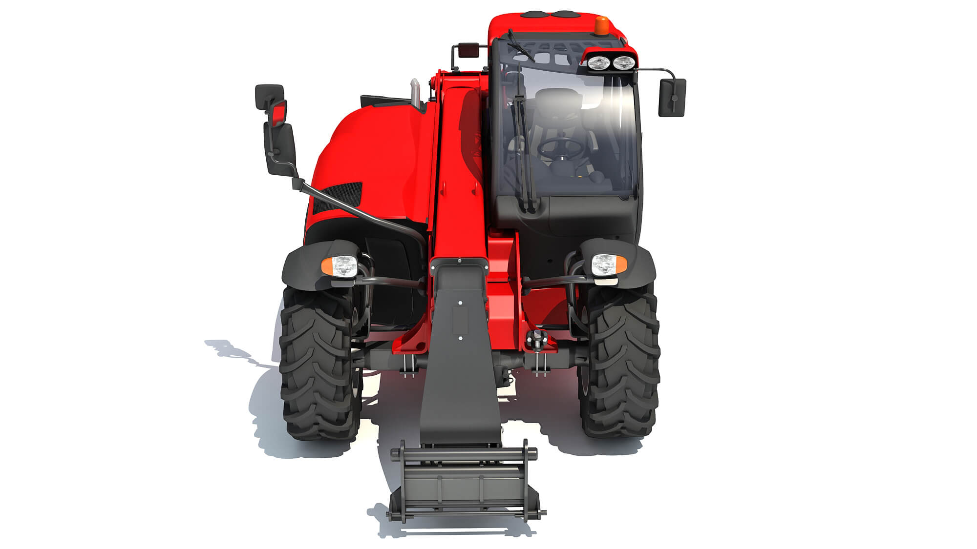Telescopic Terrain Telehandler - 3D Model by 3D Horse