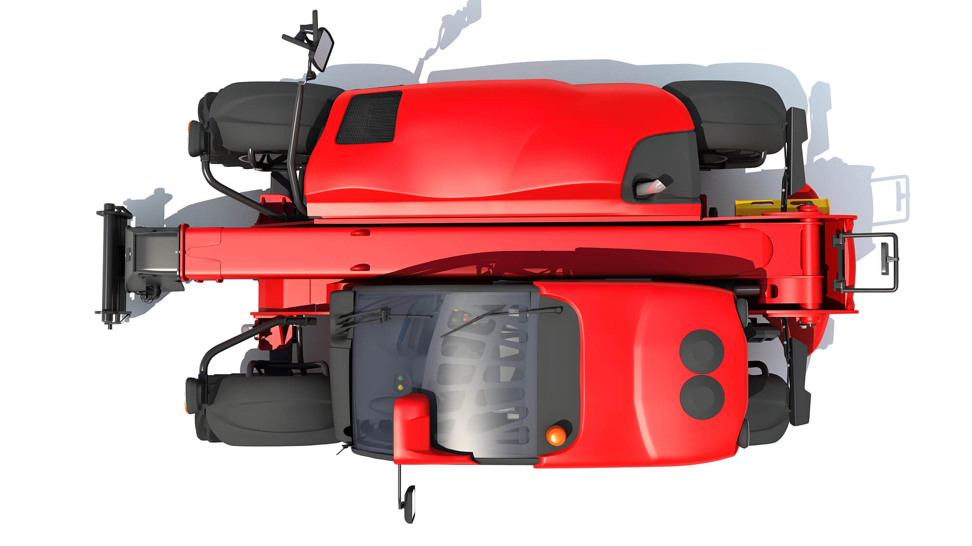 Telescopic Terrain Telehandler - 3D Model by 3D Horse