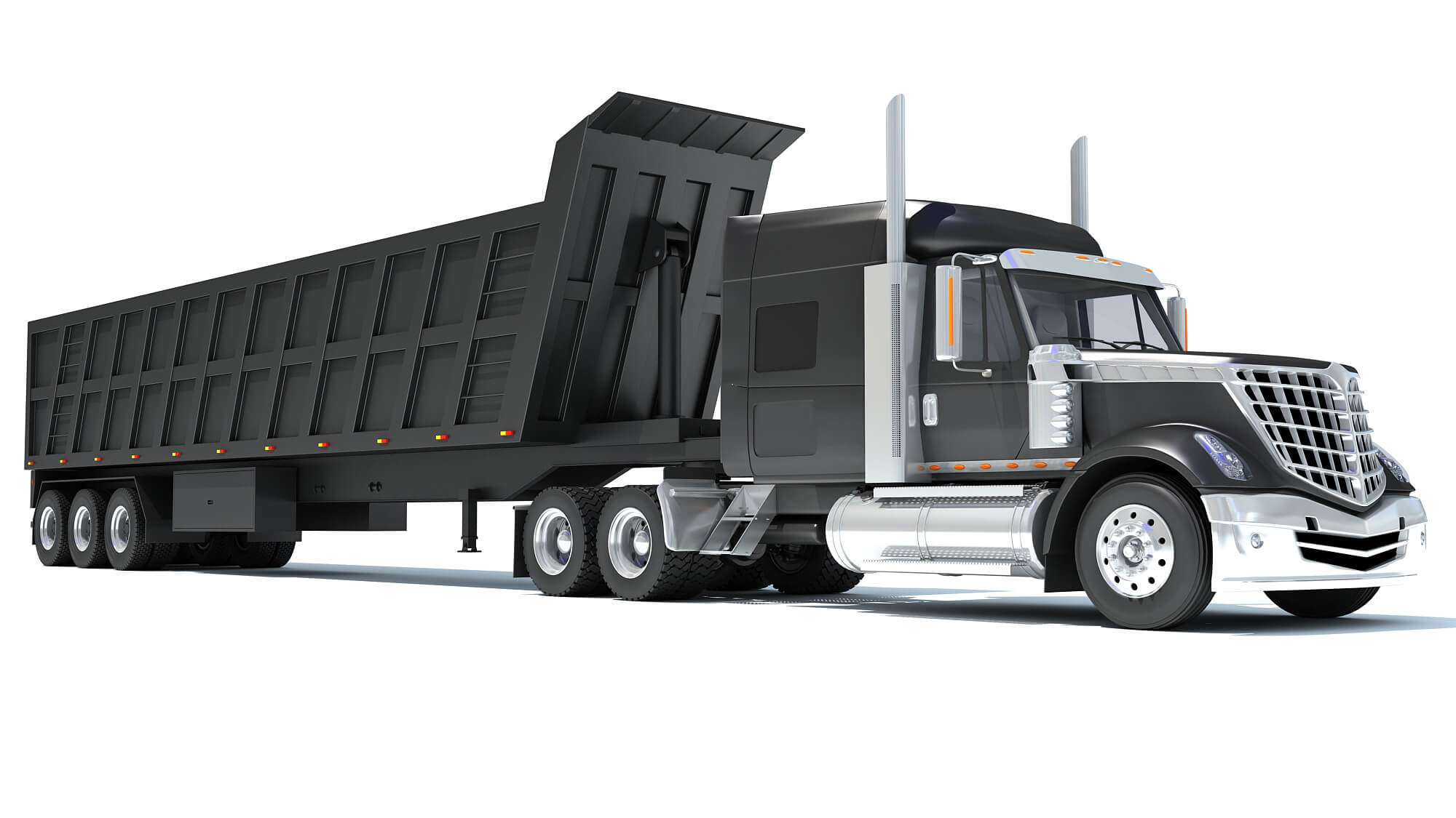 Tipper Truck 3D Model by 3D Horse