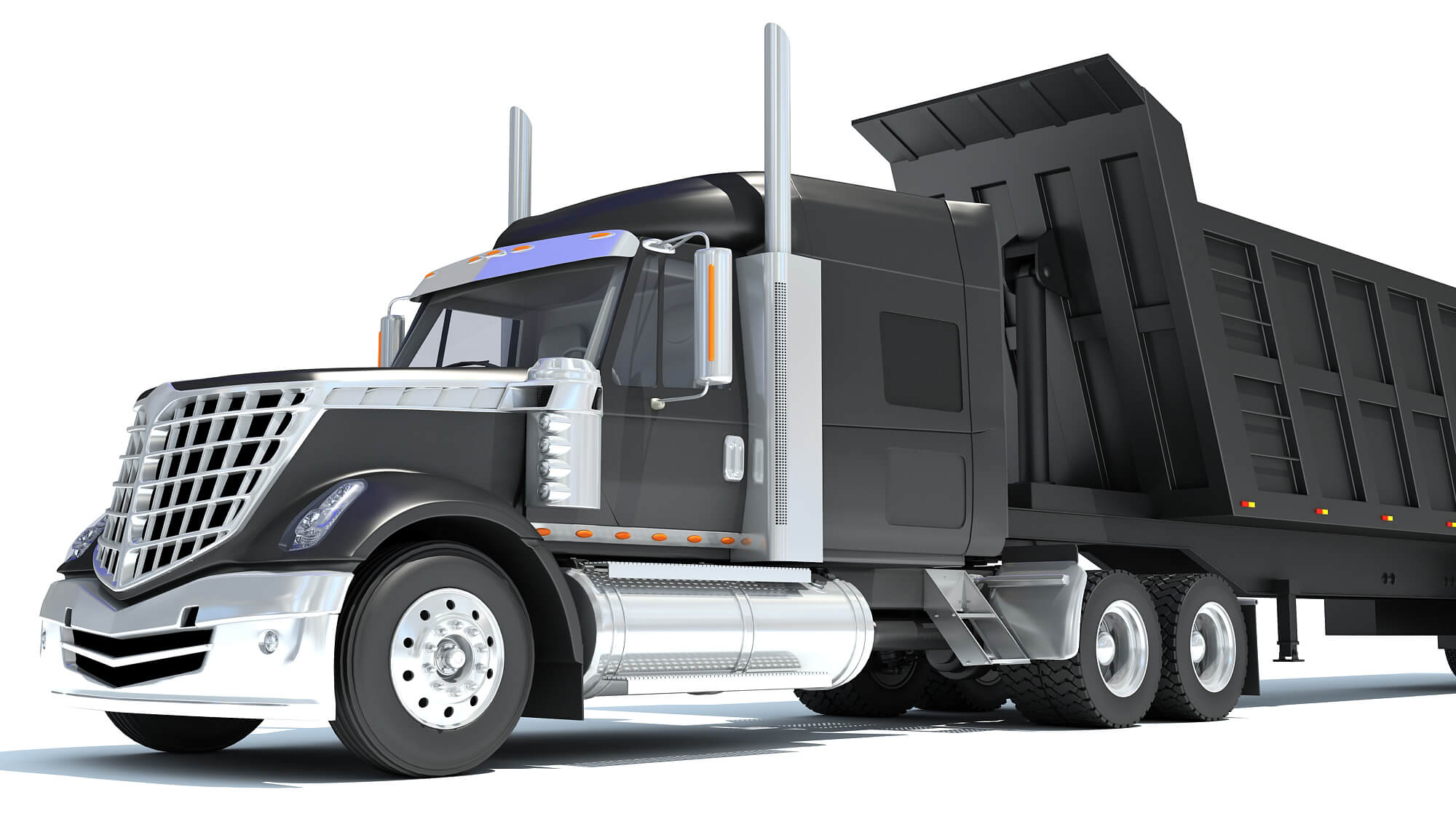 Tipper Truck 3D Model by 3D Horse