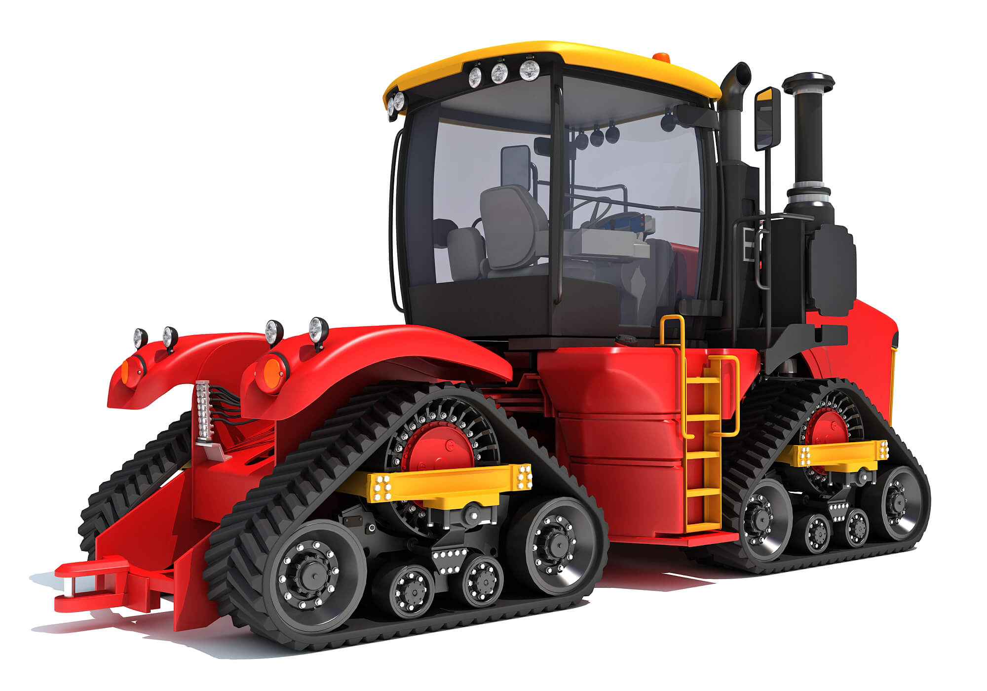 Track Tractor - 3D Model by 3D Horse