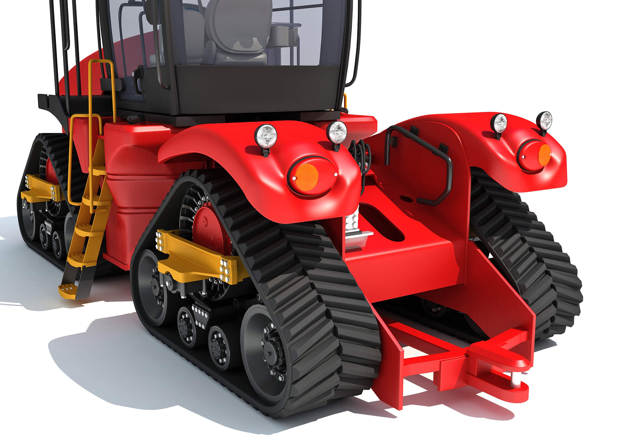 Track Tractor - 3D Model by 3D Horse