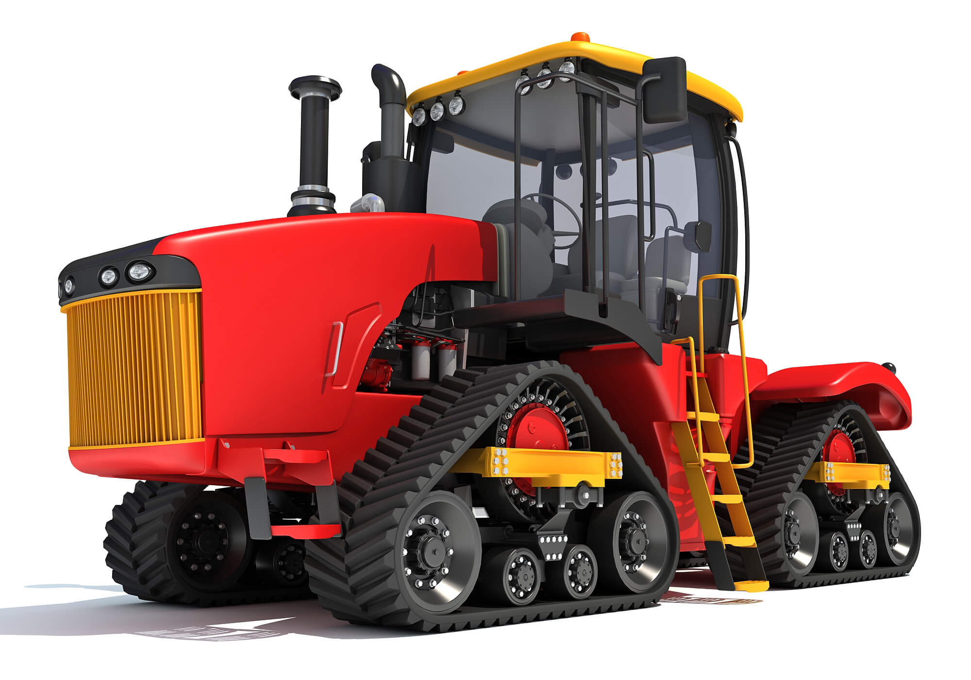 Track Tractor - 3D Model by 3D Horse