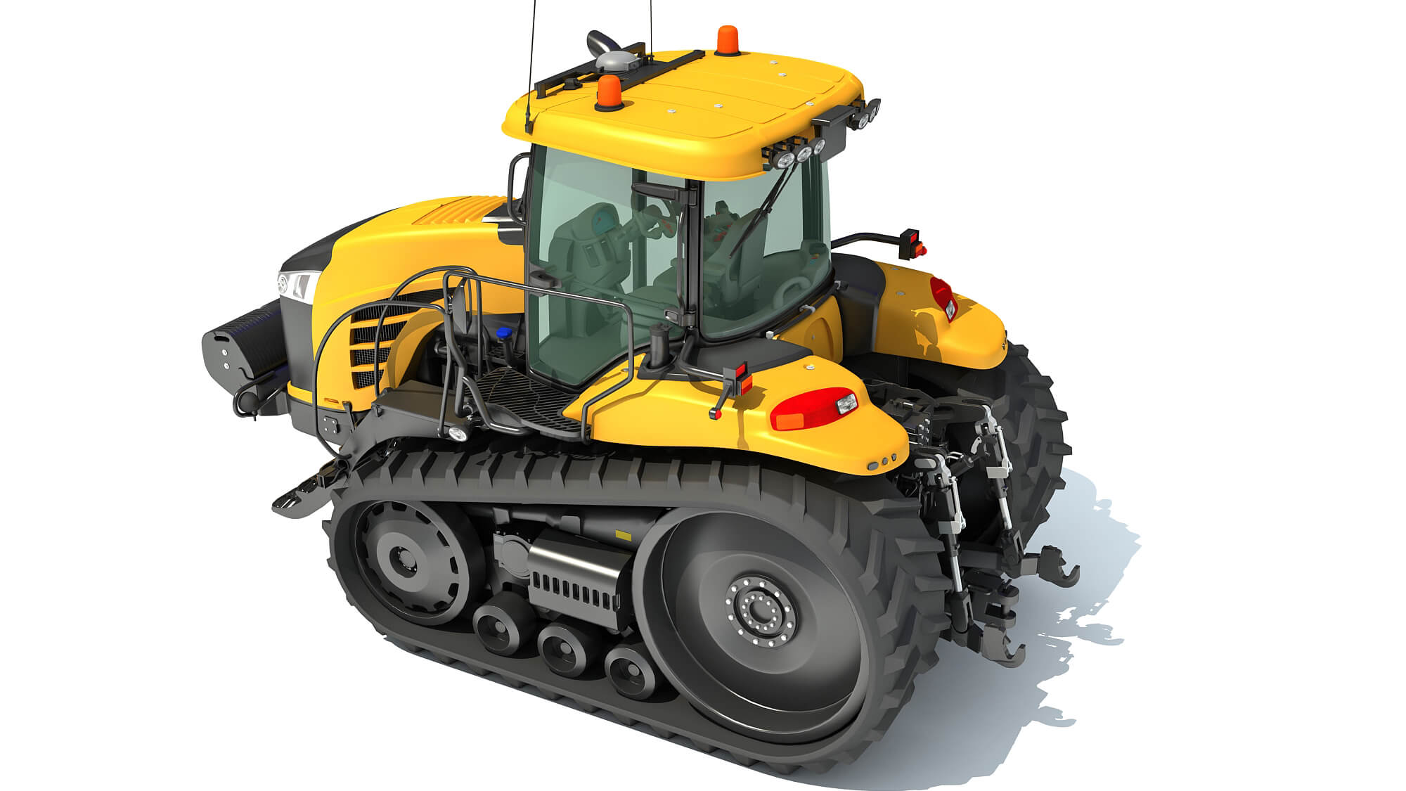 Track Tractor - 3D Model by 3D Horse