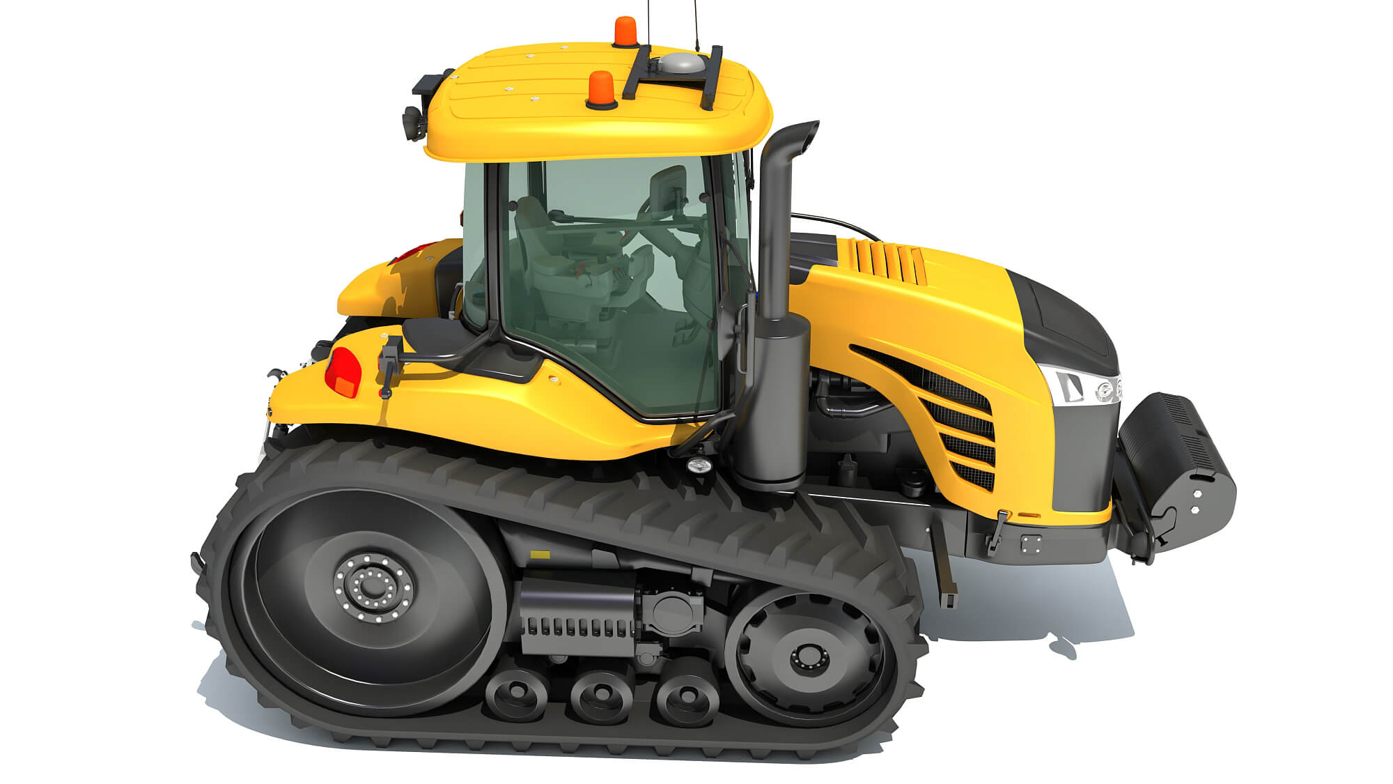 Track Tractor - 3D Model by 3D Horse