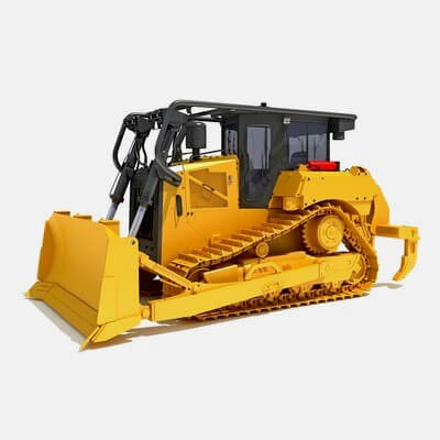 Tracked Dozer - 3D Model by 3D Horse
