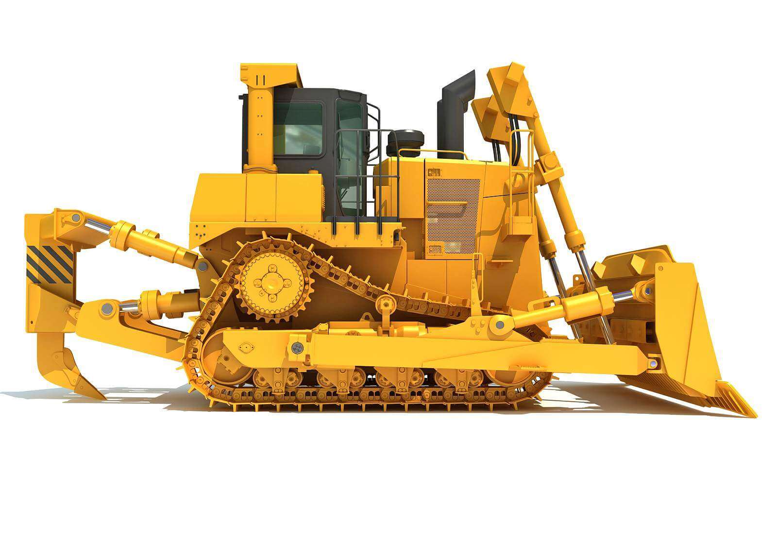 Tracked Dozer - 3D Model by 3D Horse