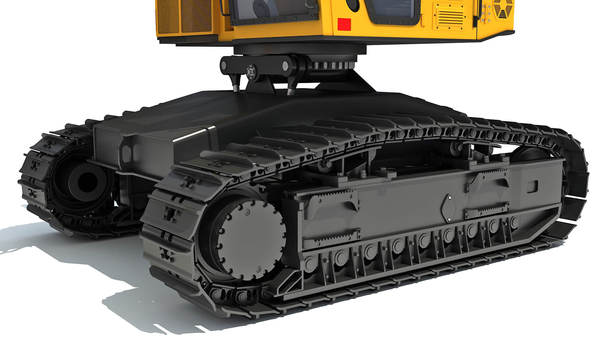 Tracked Feller Buncher Forestry Harvester - 3D Model by 3D Horse