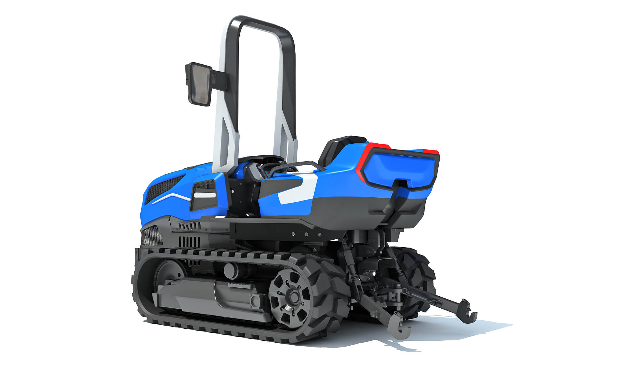 Tracked Tractor - 3D Model by 3D Horse