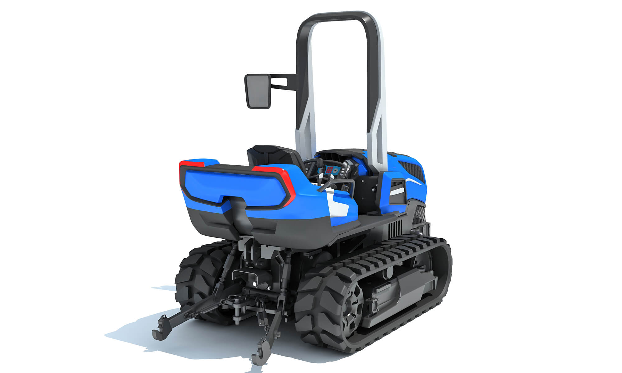 Tracked Tractor - 3D Model by 3D Horse