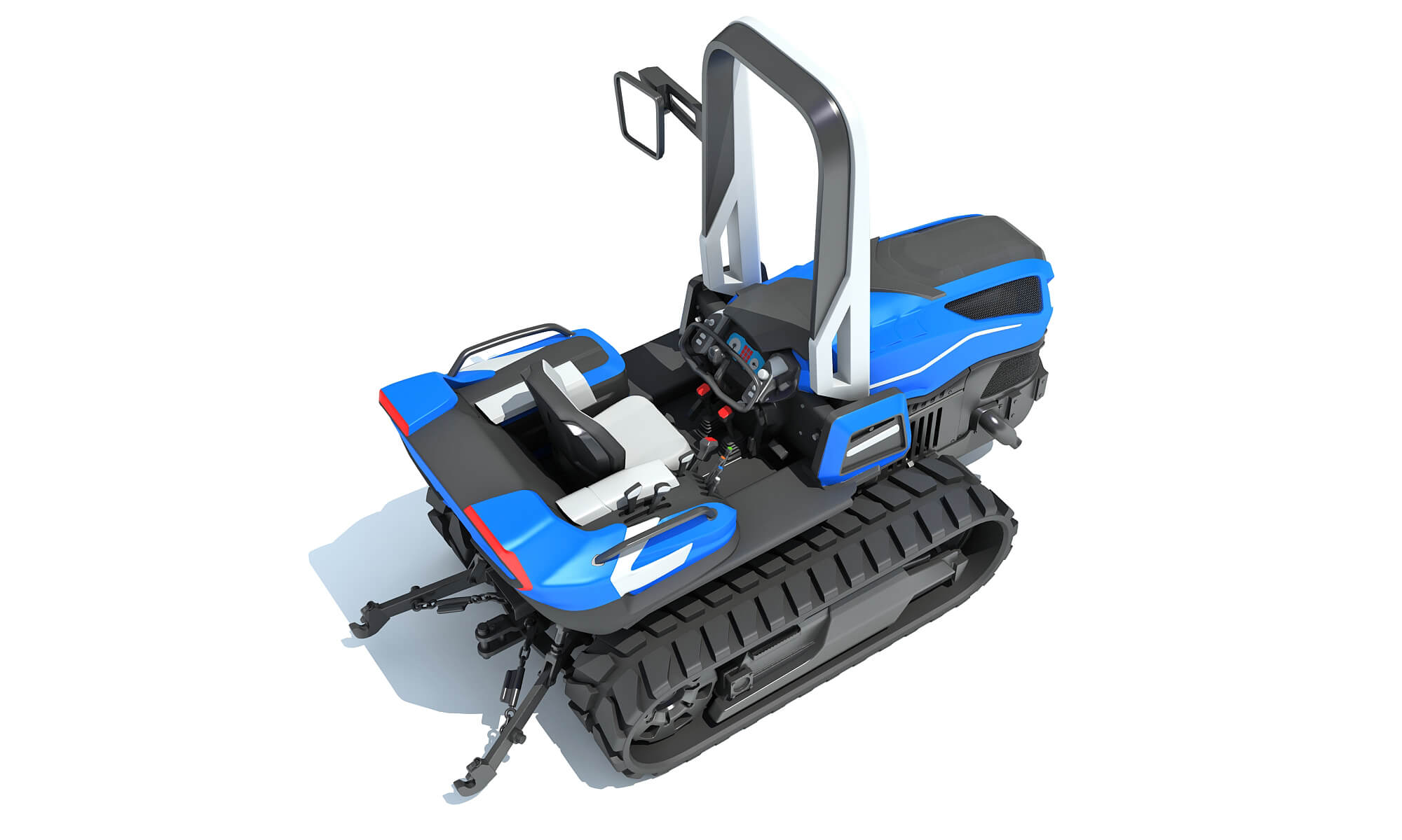 Tracked Tractor - 3D Model by 3D Horse