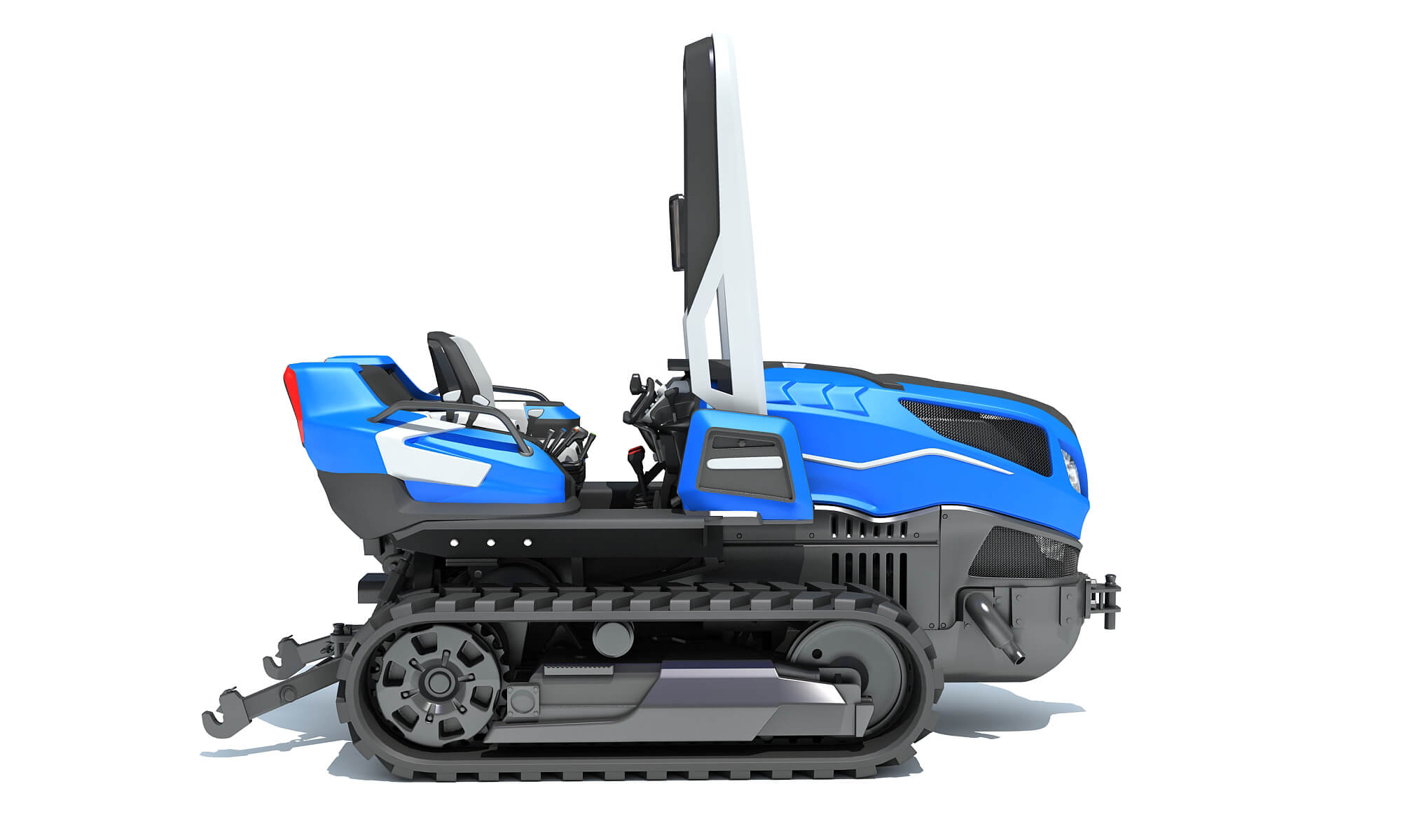 Tracked Tractor - 3D Model by 3D Horse