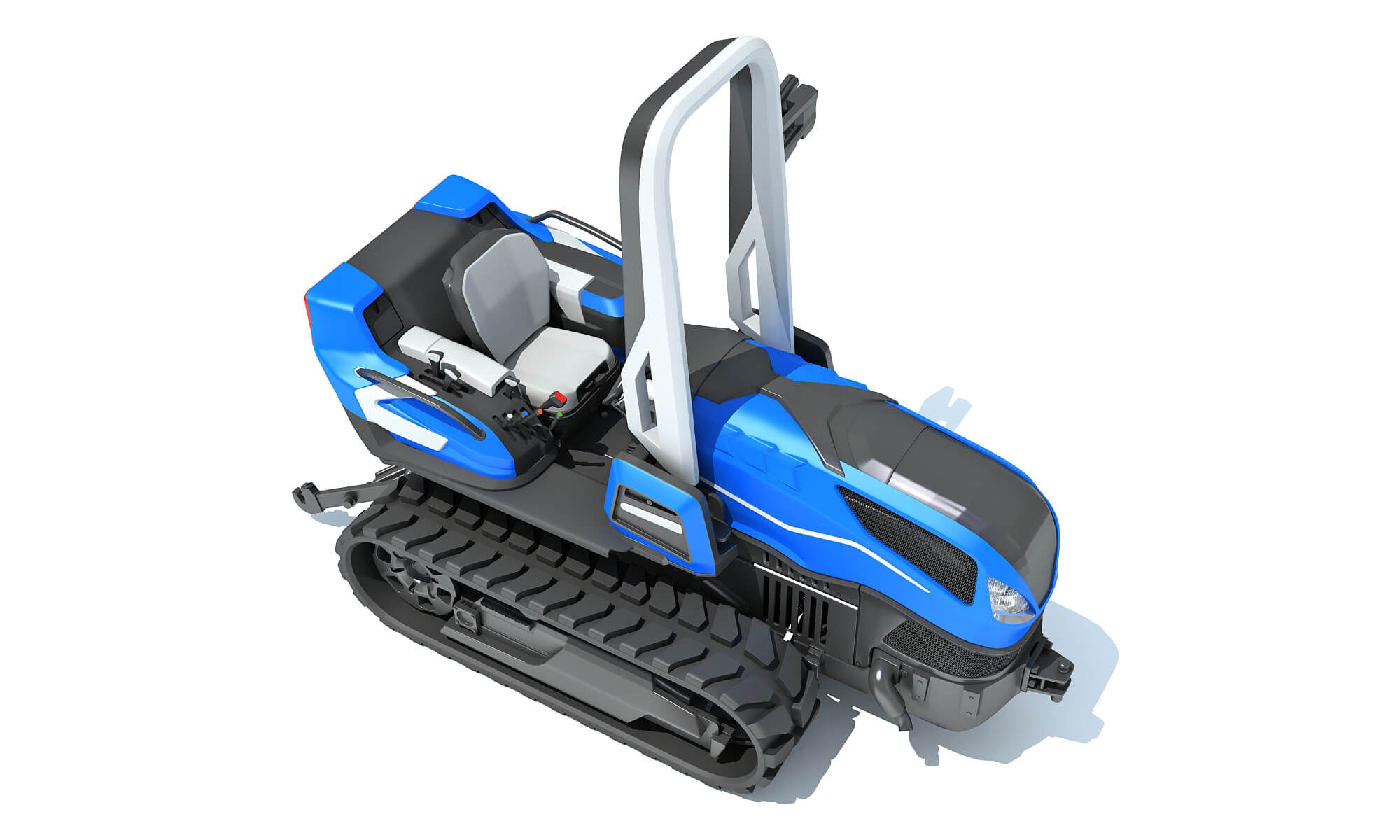 Tracked Tractor - 3D Model by 3D Horse