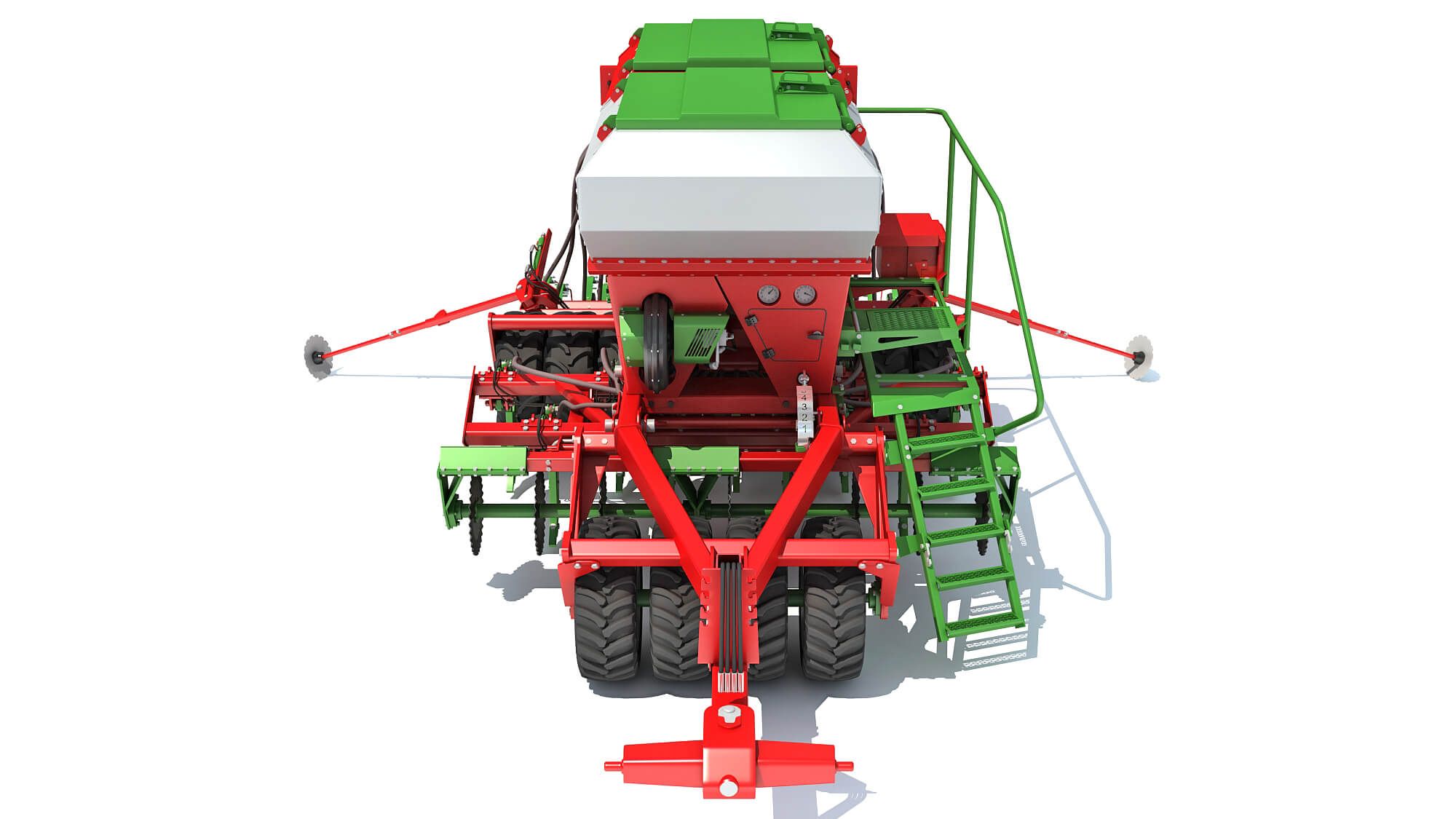 Trailed Planter Seeder - 3D Model by 3D Horse