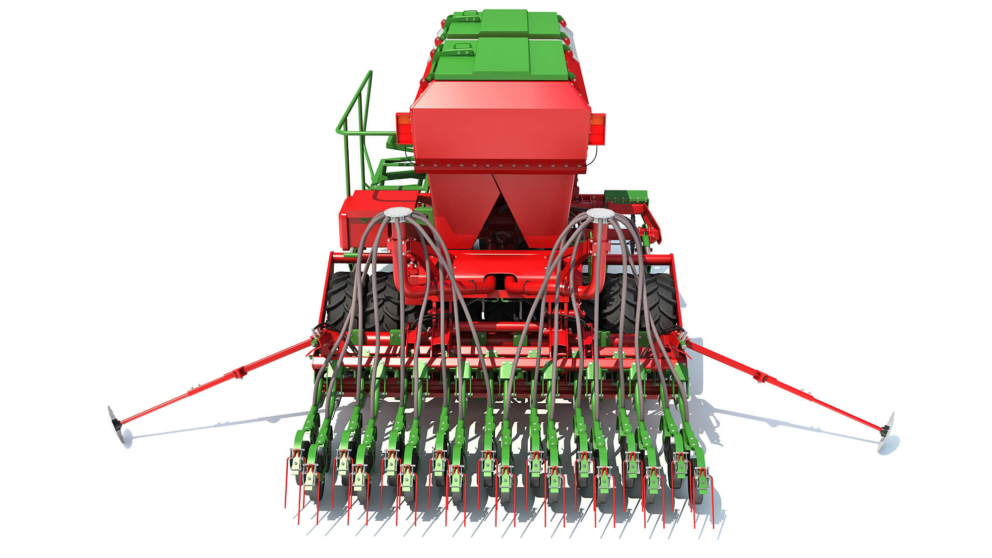 Trailed Planter Seeder - 3D Model by 3D Horse