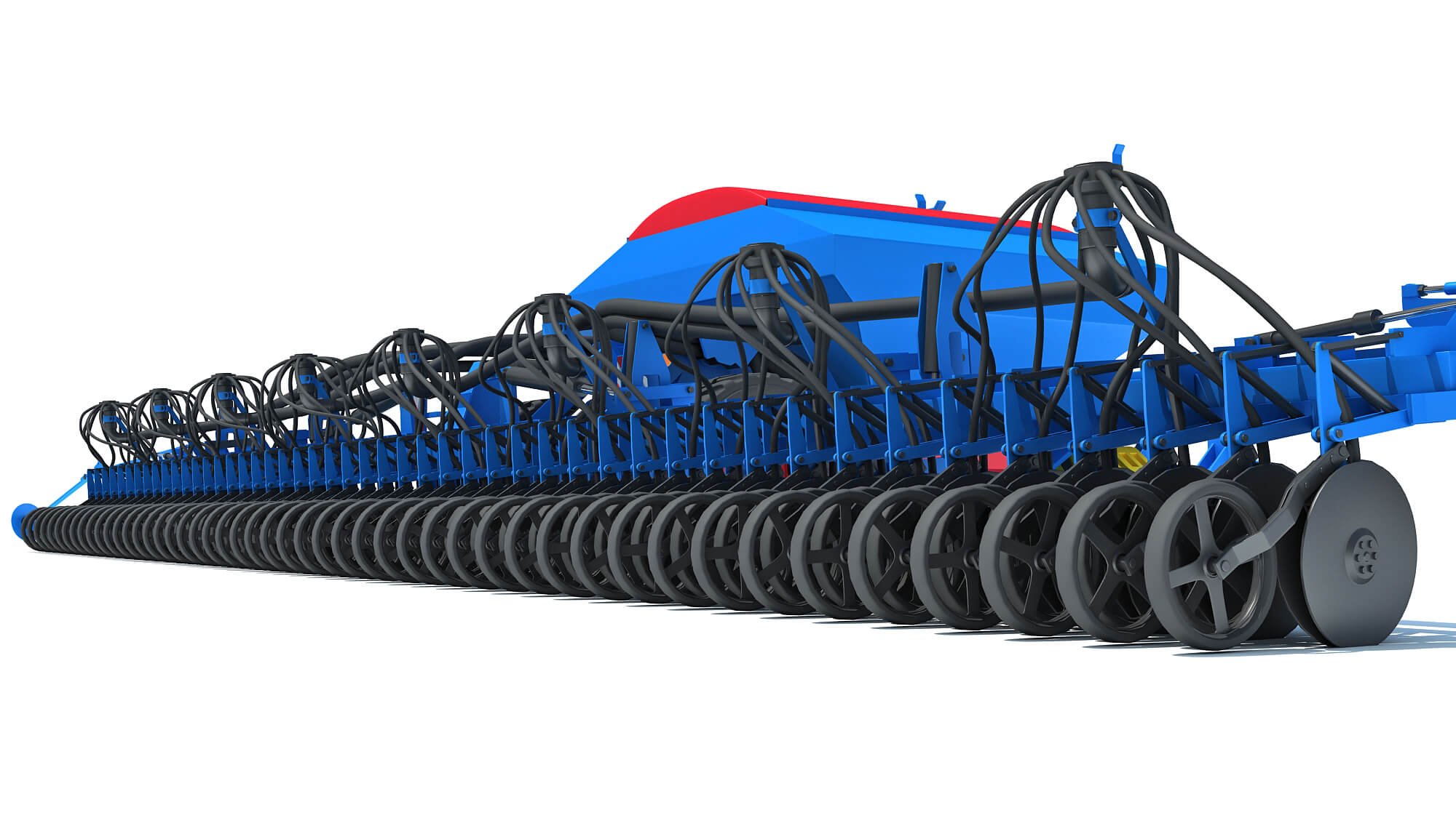 Trailed Seed Drill - 3D Model by 3D Horse