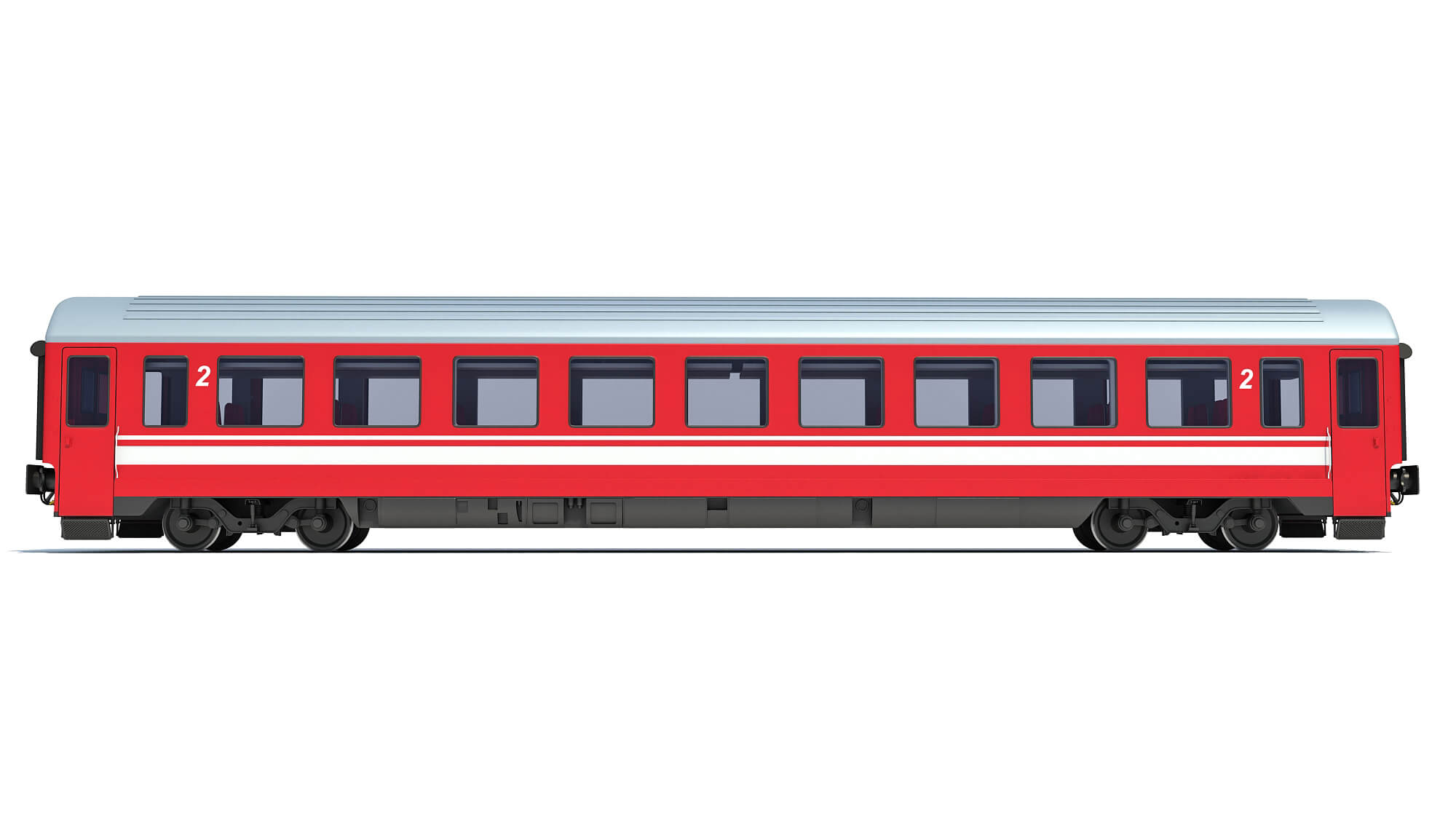 Train Passenger Car 11 - 3D Model by 3D Horse