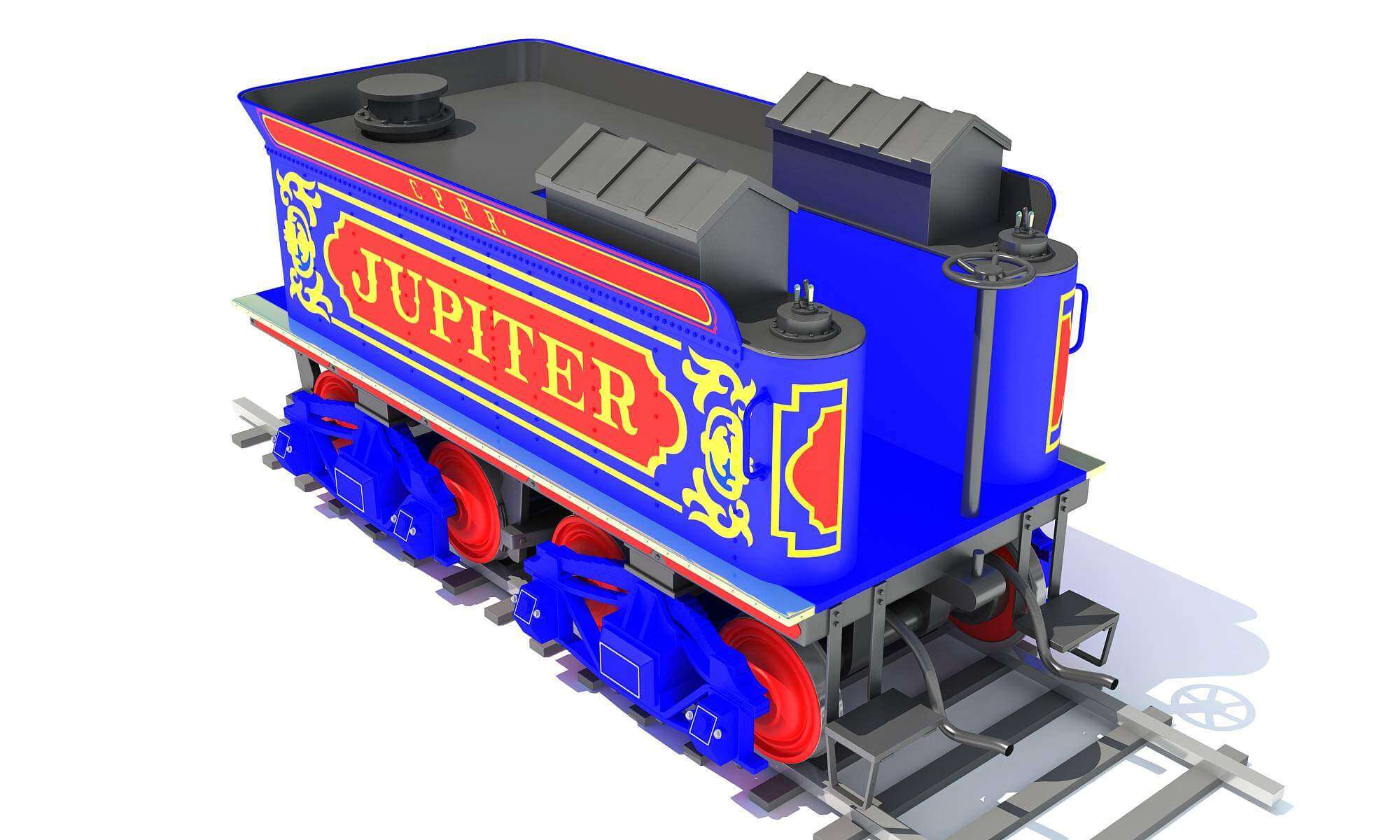 Train Tender - 3D Model by 3D Horse
