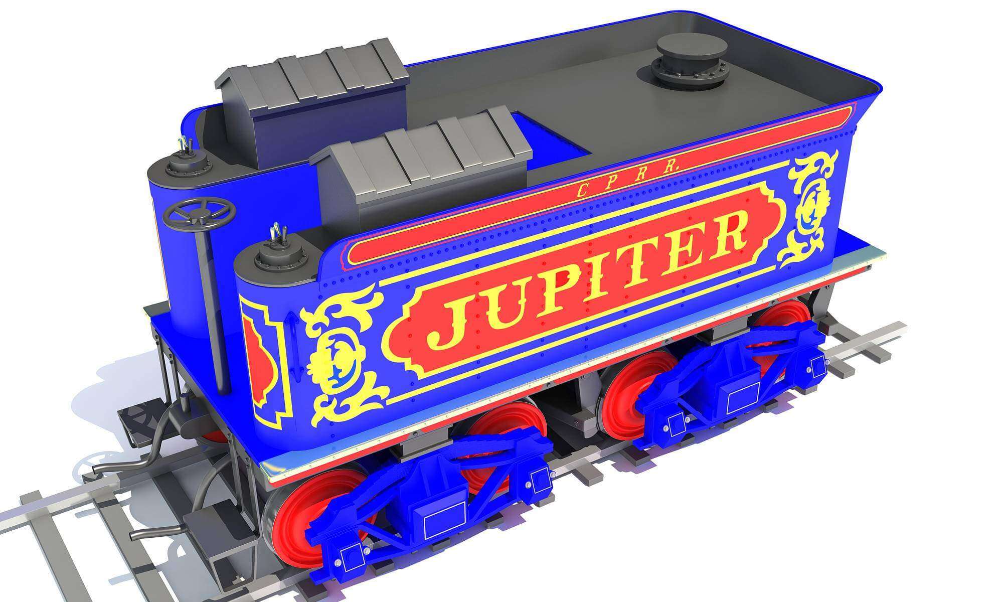 Train Tender - 3D Model by 3D Horse
