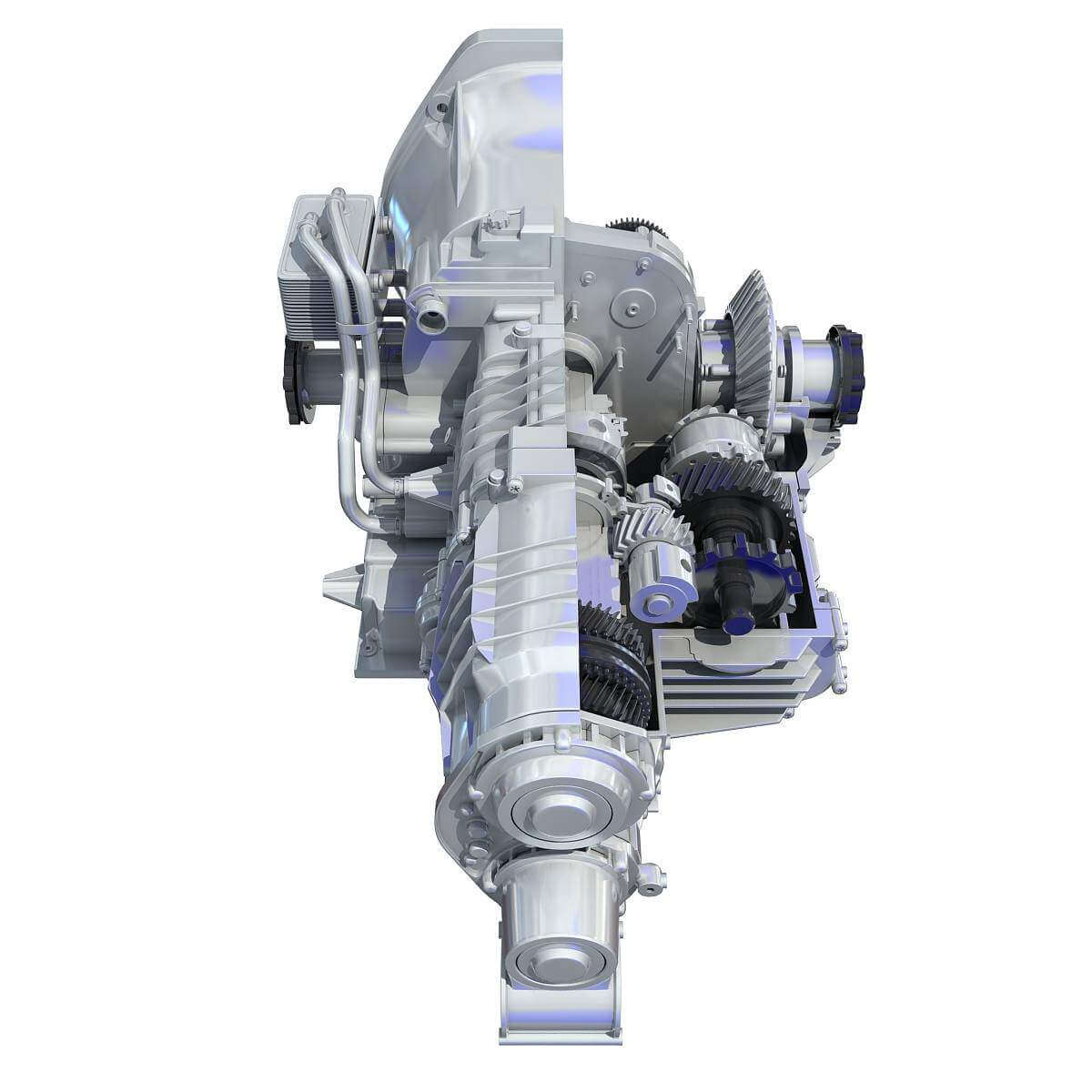 Transmission Cutaway - 3D Model by 3D Horse