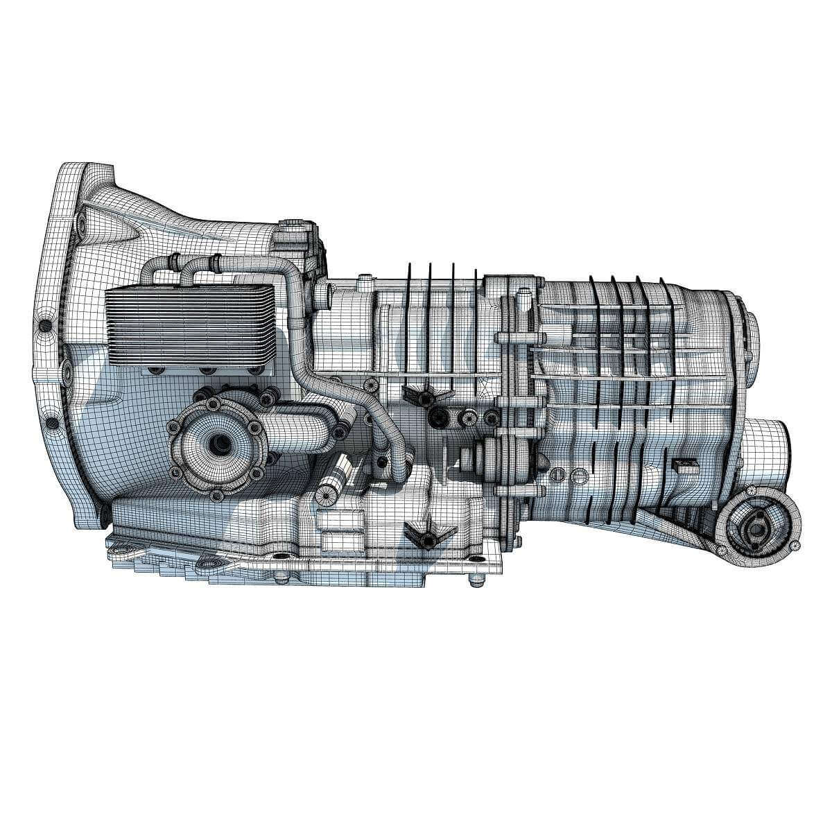 Transmission Cutaway - 3D Model by 3D Horse