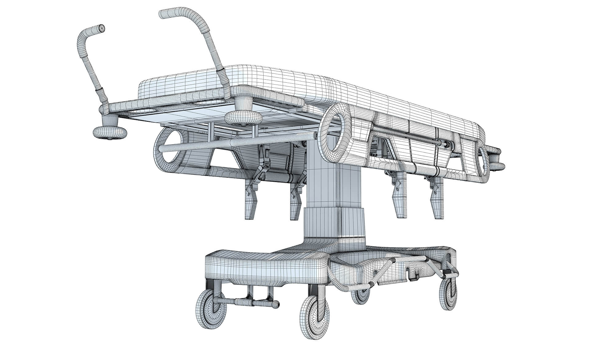 Transport Stretcher 33 - 3D Model by 3D Horse