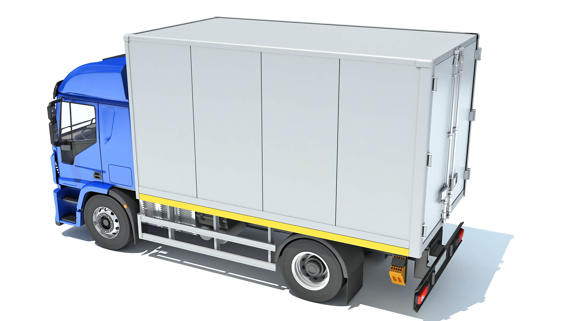 Transporter Box Truck - 3D Model by 3D Horse