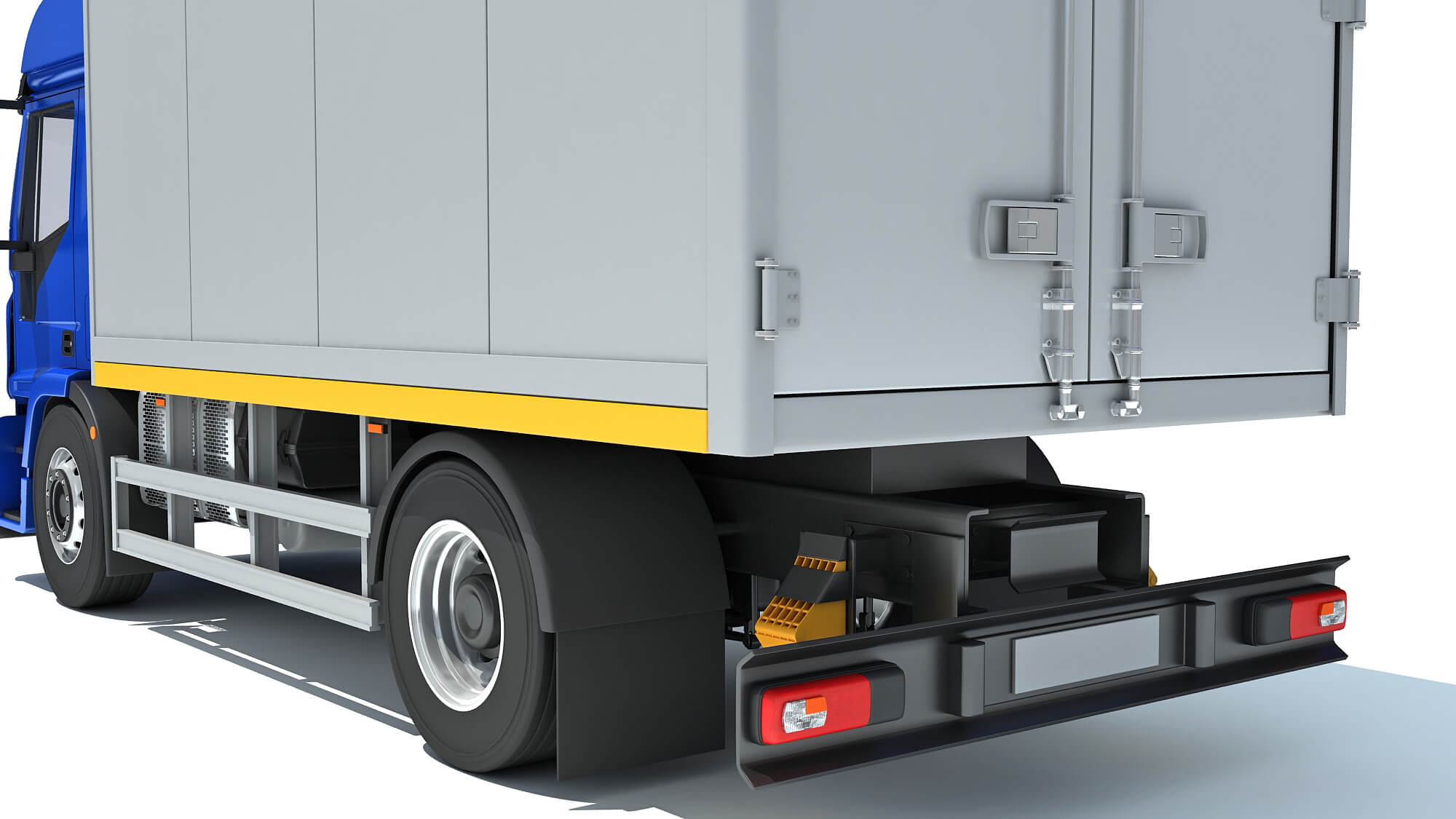 Transporter Box Truck - 3D Model by 3D Horse