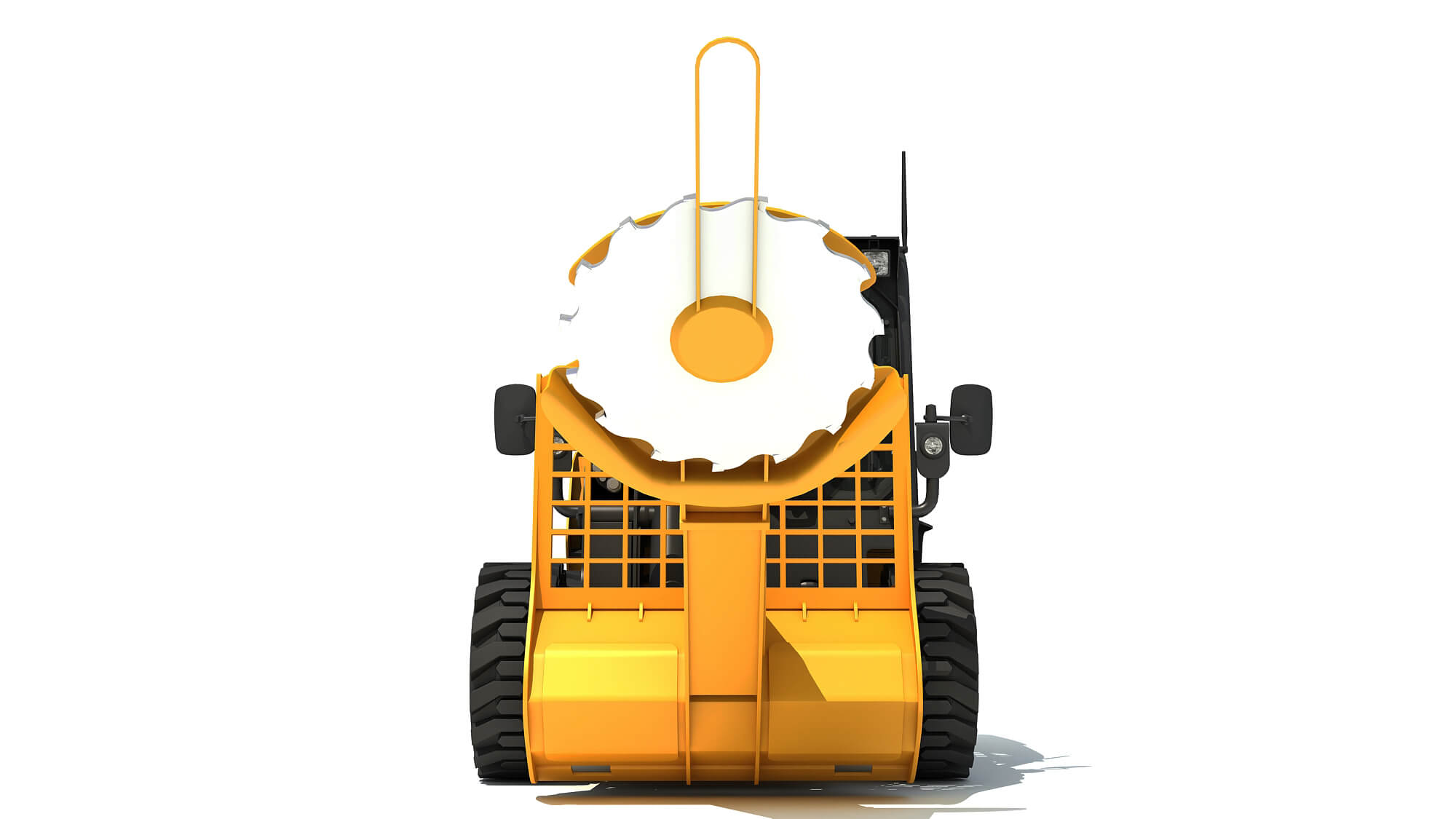 Tree Cutter Skid Steer Loader - 3D Model by 3D Horse