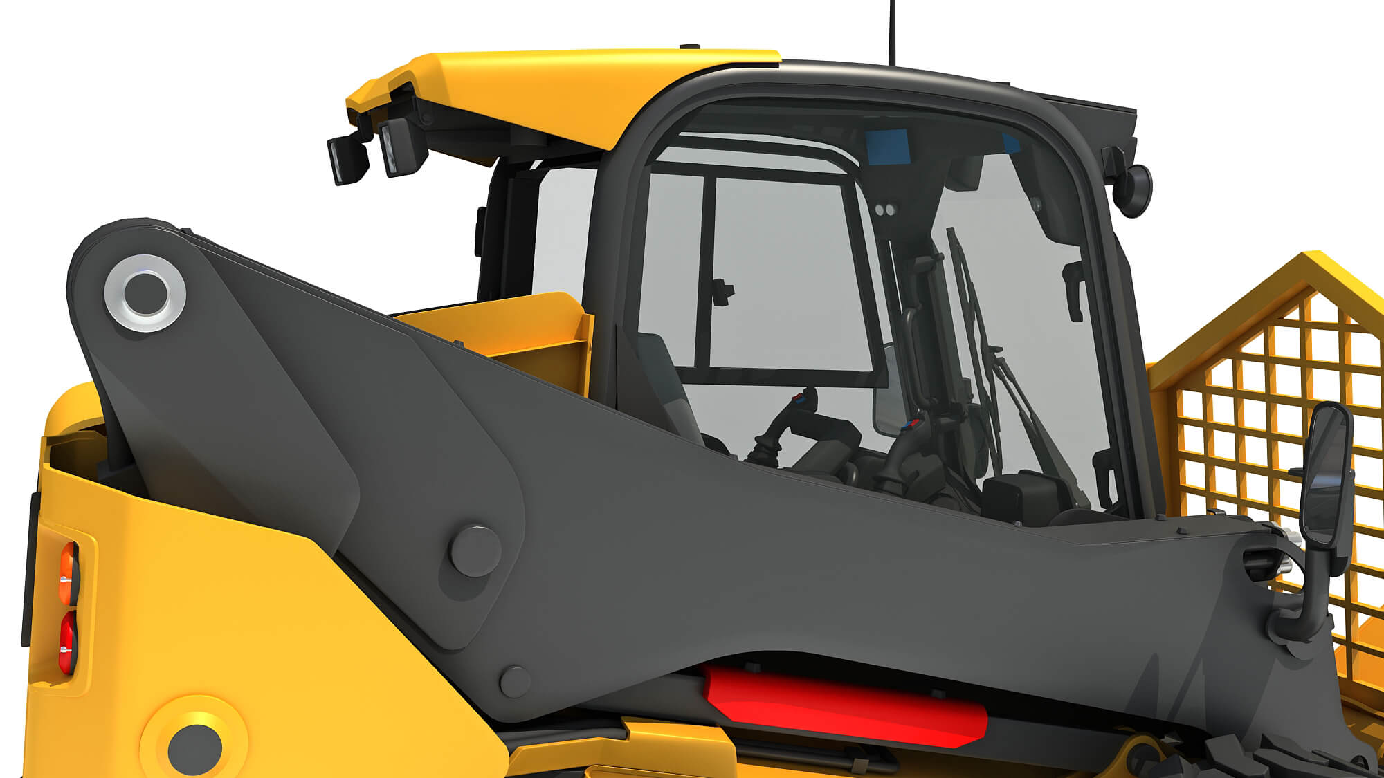 Tree Cutter Skid Steer Loader - 3D Model by 3D Horse
