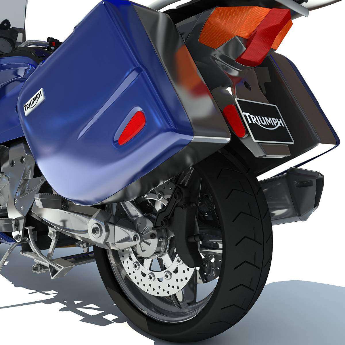 Triumph Trophy Motorcycle - 3D Model by 3D Horse