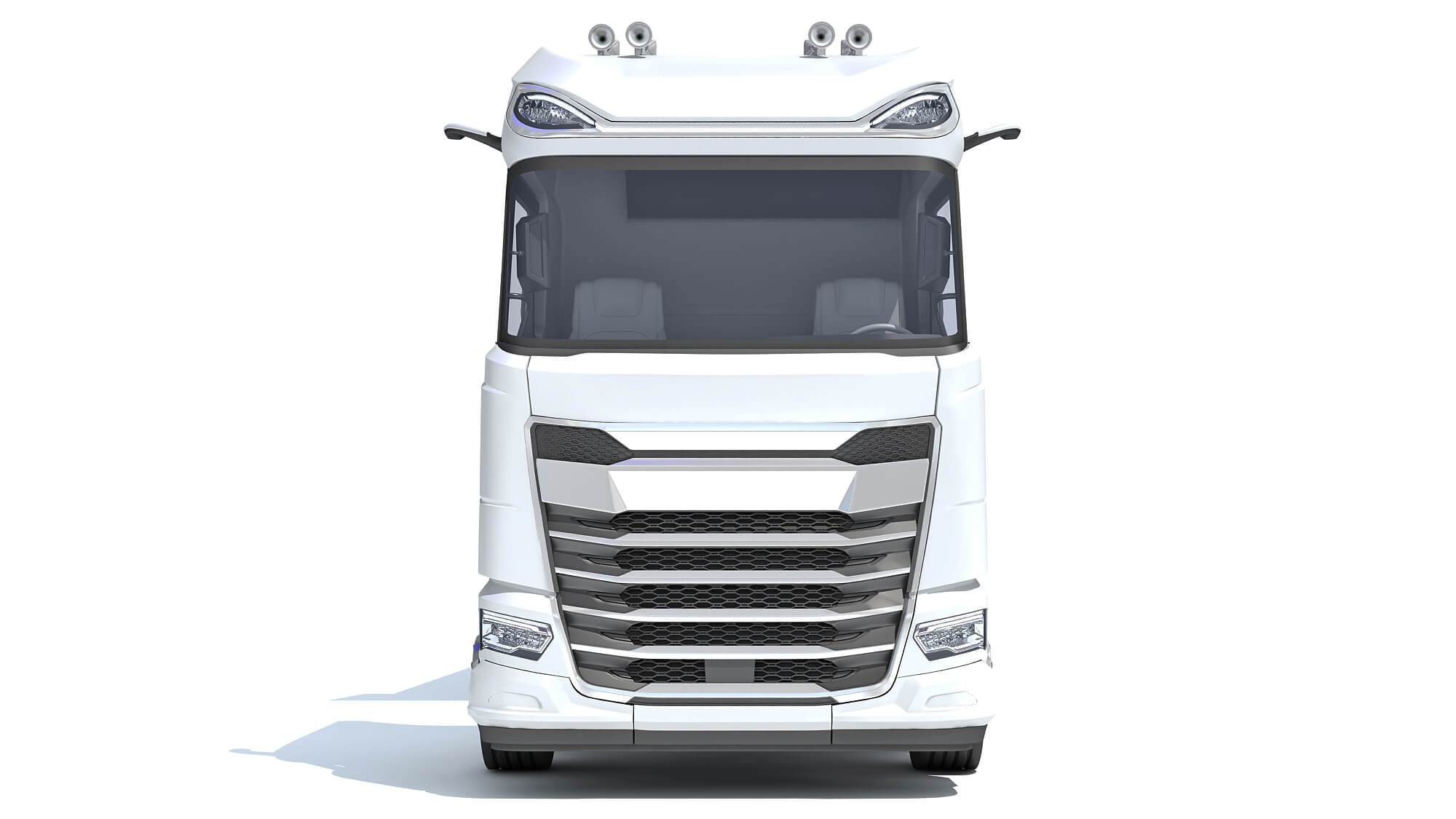 Truck with Tipper Trailer - 3D Model by 3D Horse