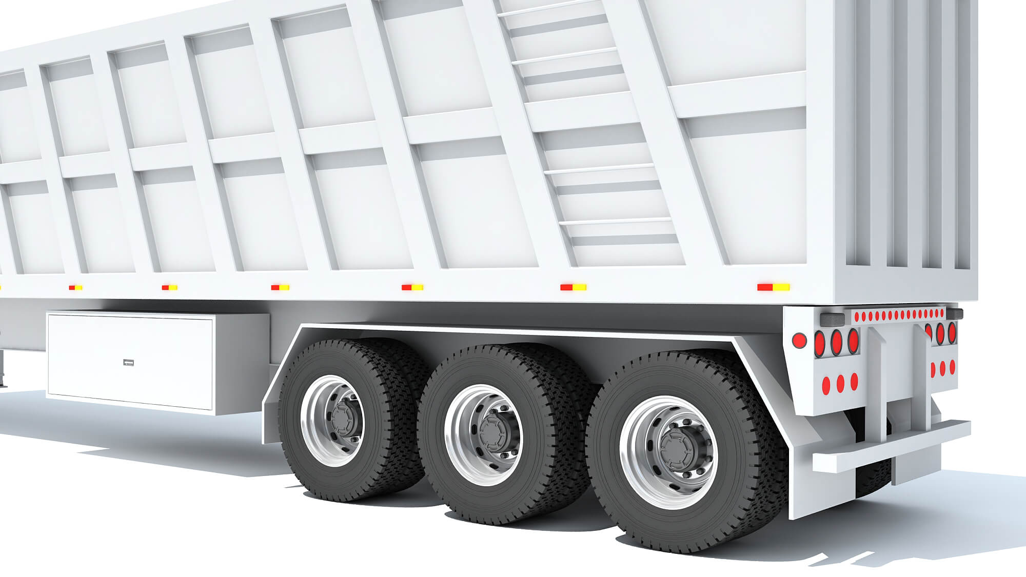 Truck with Tipper Trailer - 3D Model by 3D Horse
