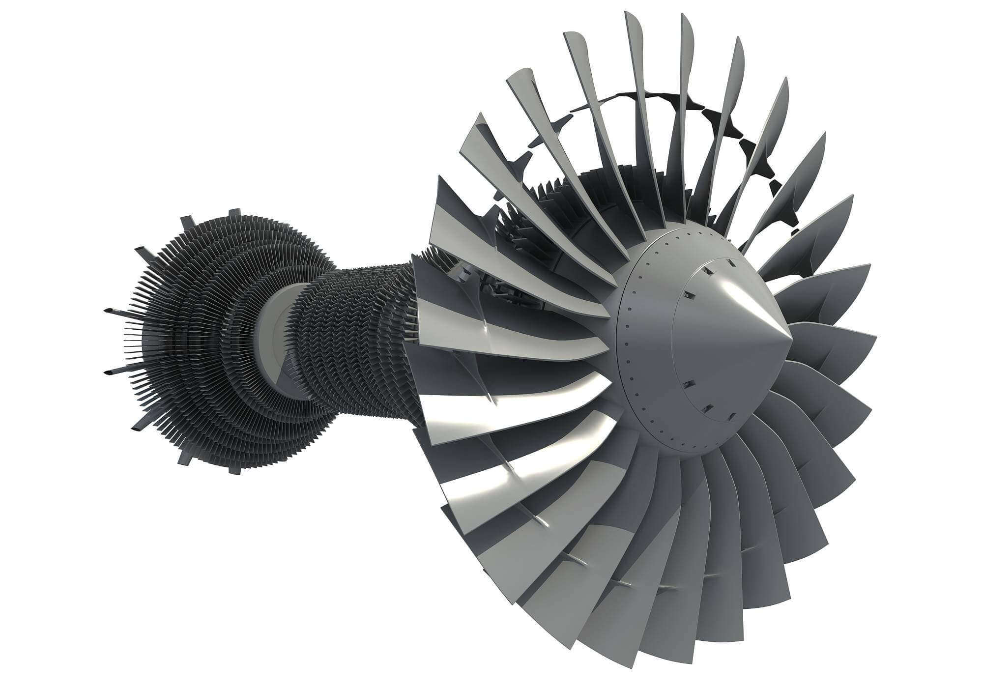 Turbine Turbofan - 3D Model by 3D Horse