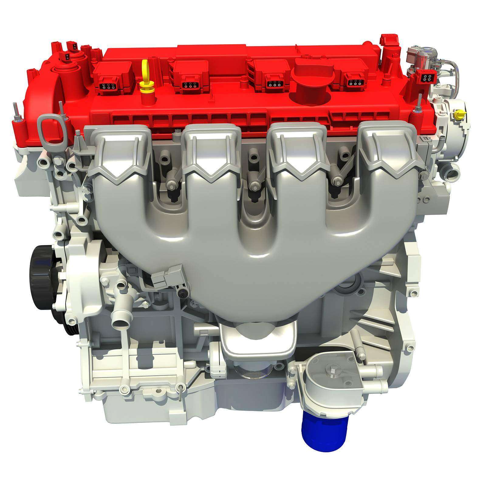 Turbo Engine - 3D Model by 3D Horse