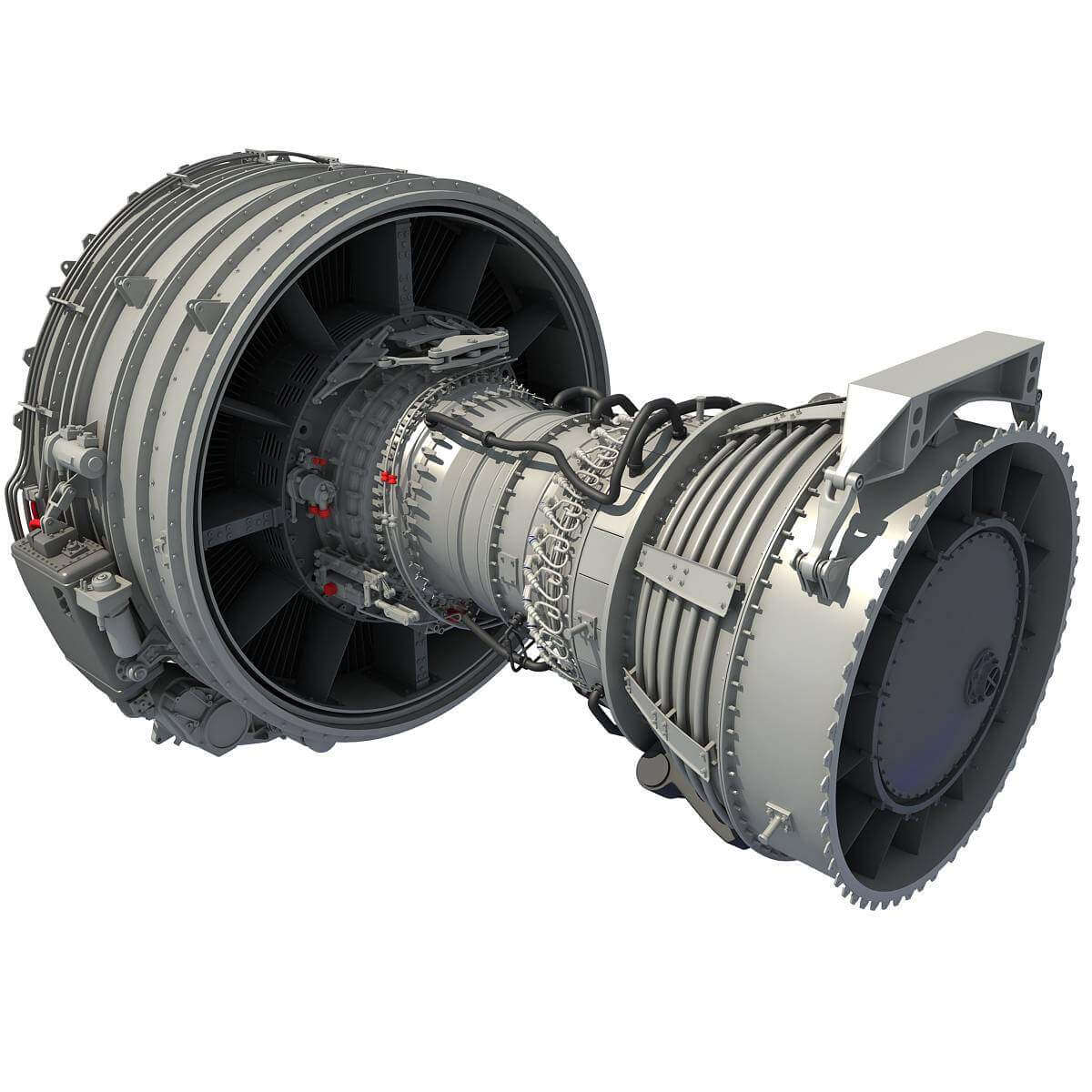 Turbofan Aircraft Engine CFM56 - 3D Model by 3D Horse