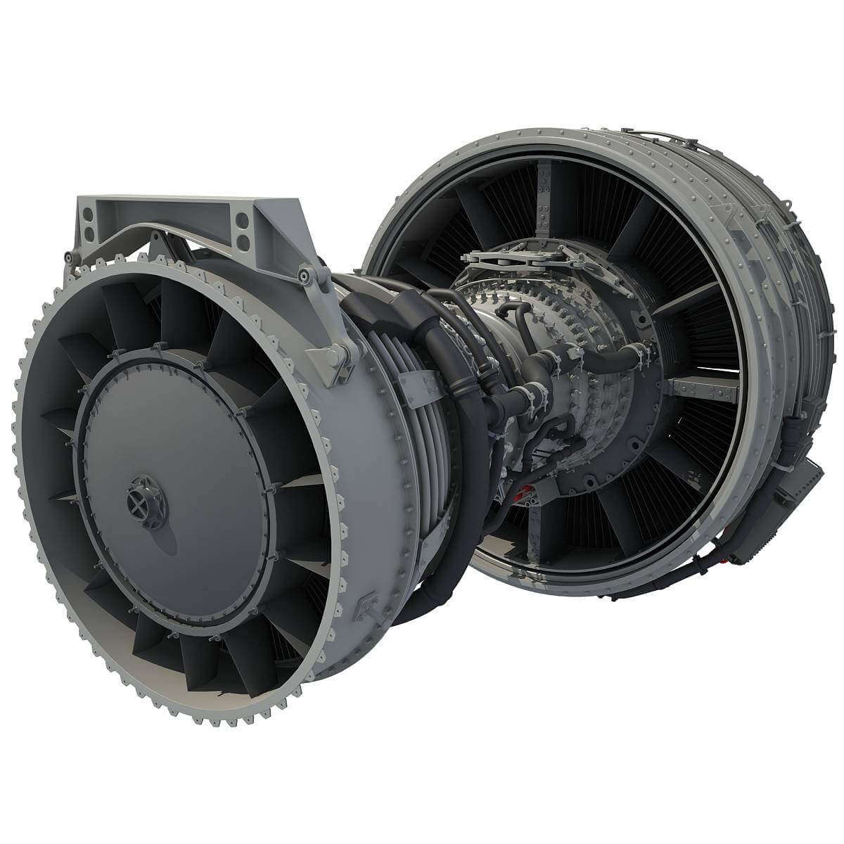 Turbofan Aircraft Engine CFM56 - 3D Model by 3D Horse