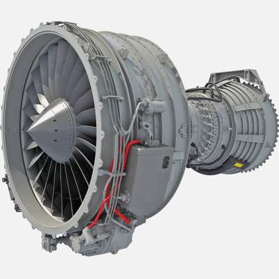 Turbofan Aircraft Engine - 3D Model by 3D Horse