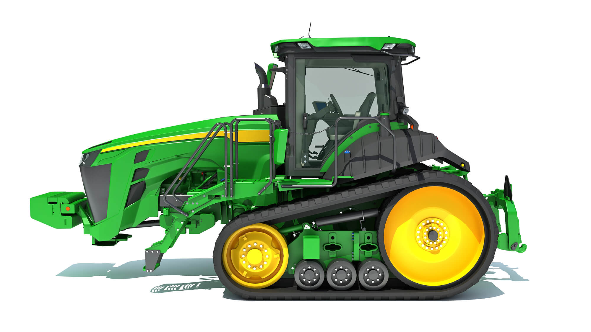 Two Track Tractor - 3D Model by 3D Horse
