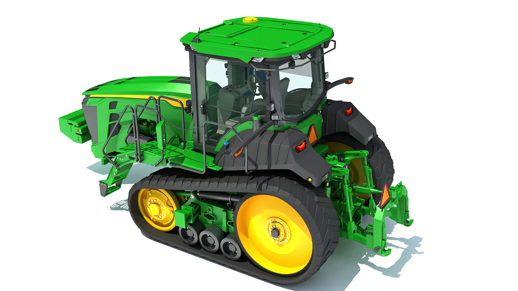 Two Track Tractor - 3D Model by 3D Horse
