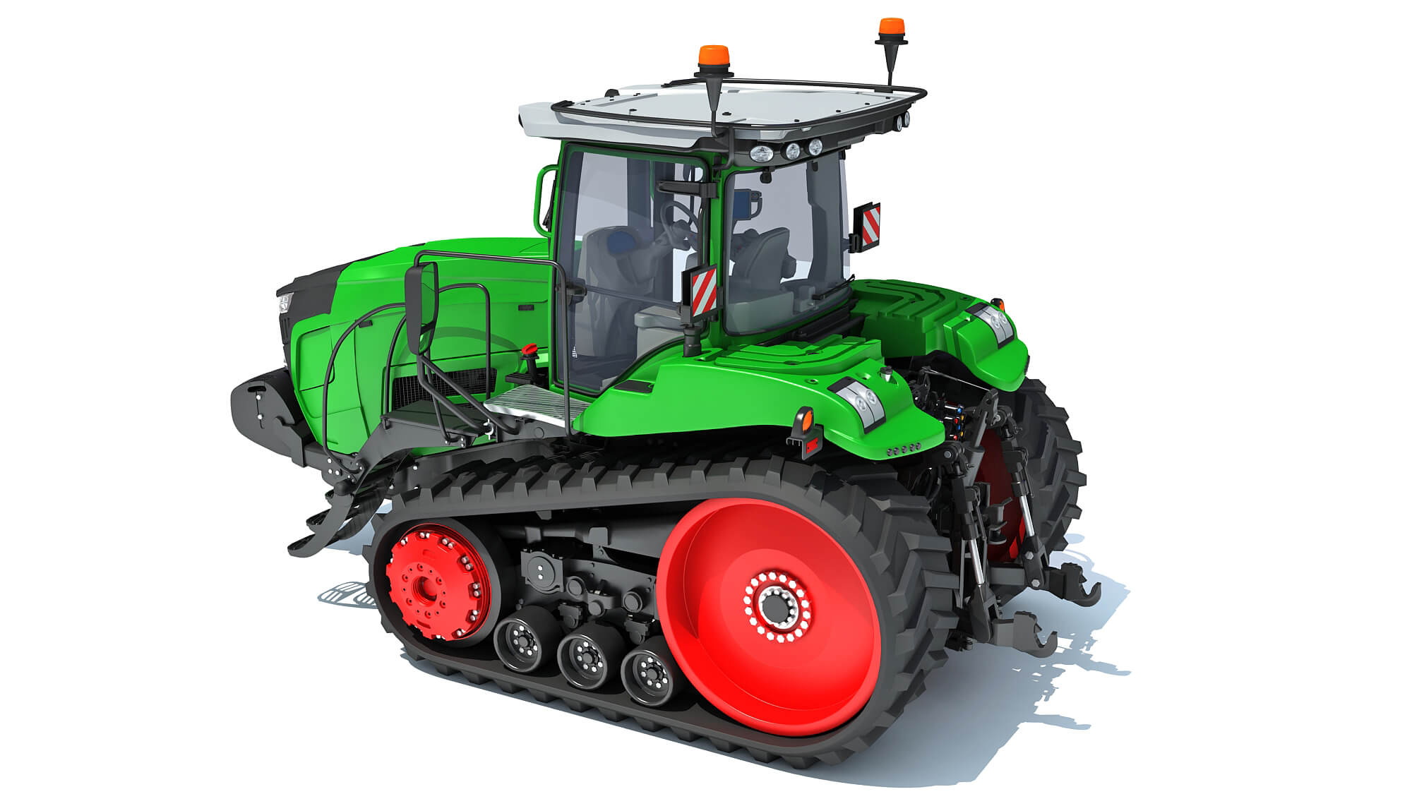 Two Track Tractor - 3D Model by 3D Horse