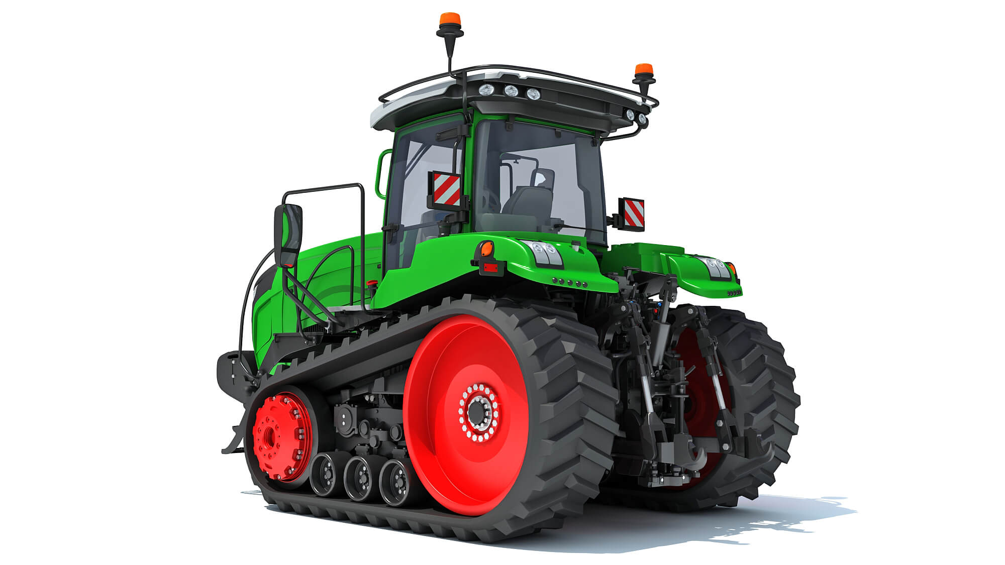 Two Track Tractor - 3D Model by 3D Horse
